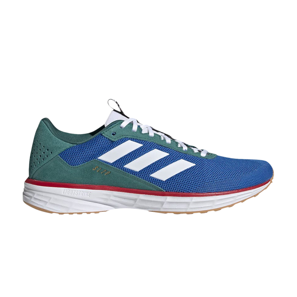 adidas gazelle silver green womens Adidas x Noah Unisex Adria White / Navy Low Top Sneakers