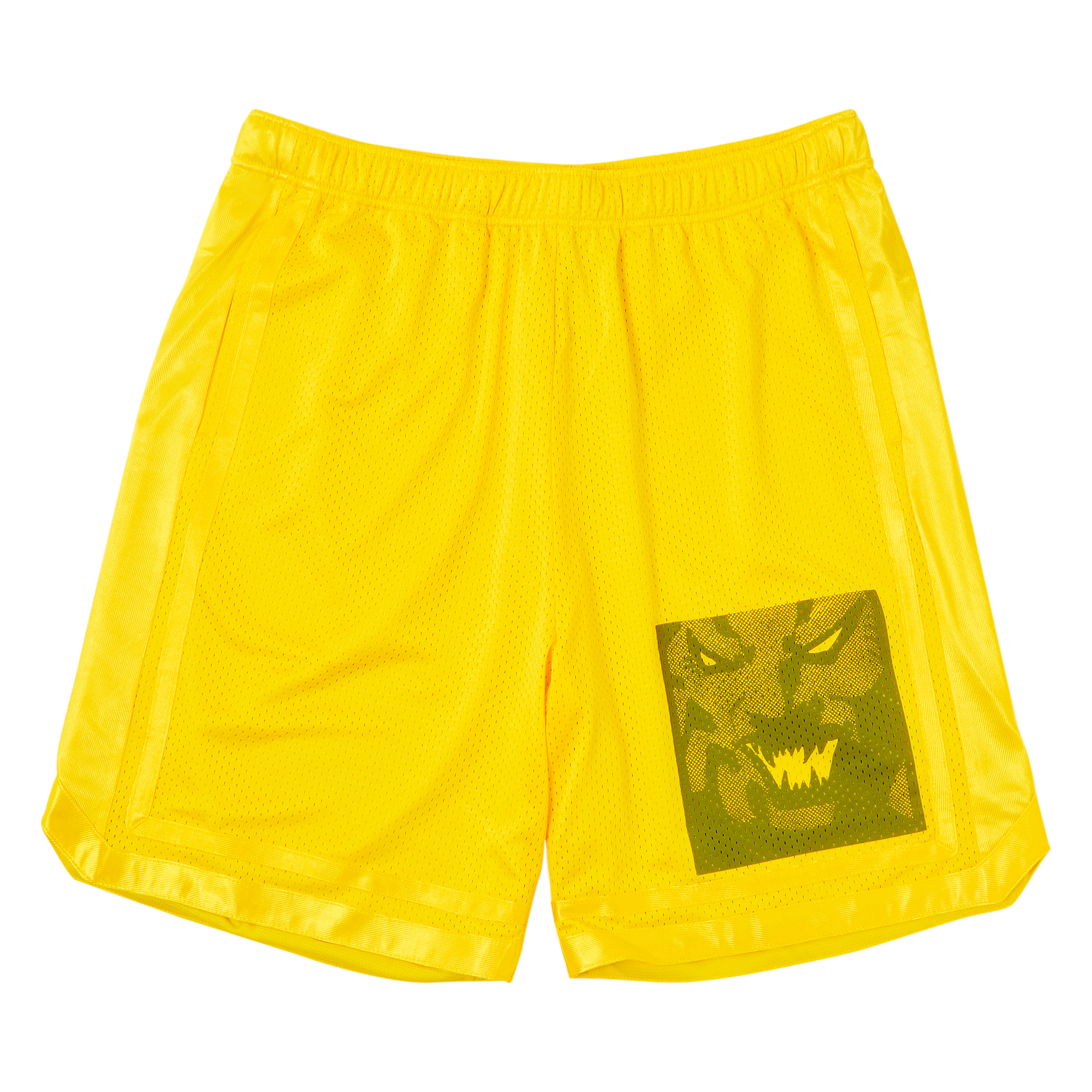 Supreme Small Box Baggy Mesh Short - Gold | Editorialist
