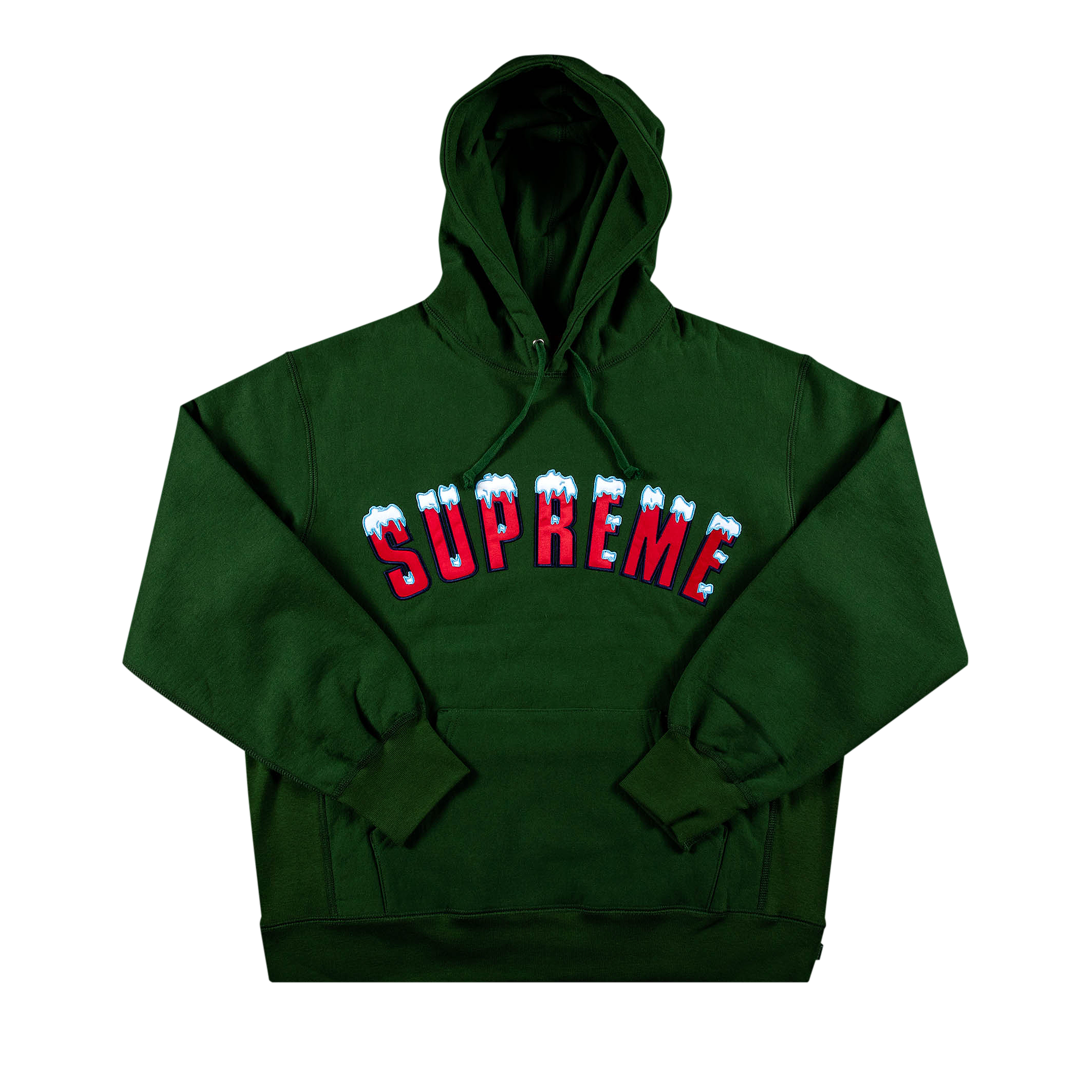 Supreme Icy Arc Hooded Sweatshirt - Green | Editorialist