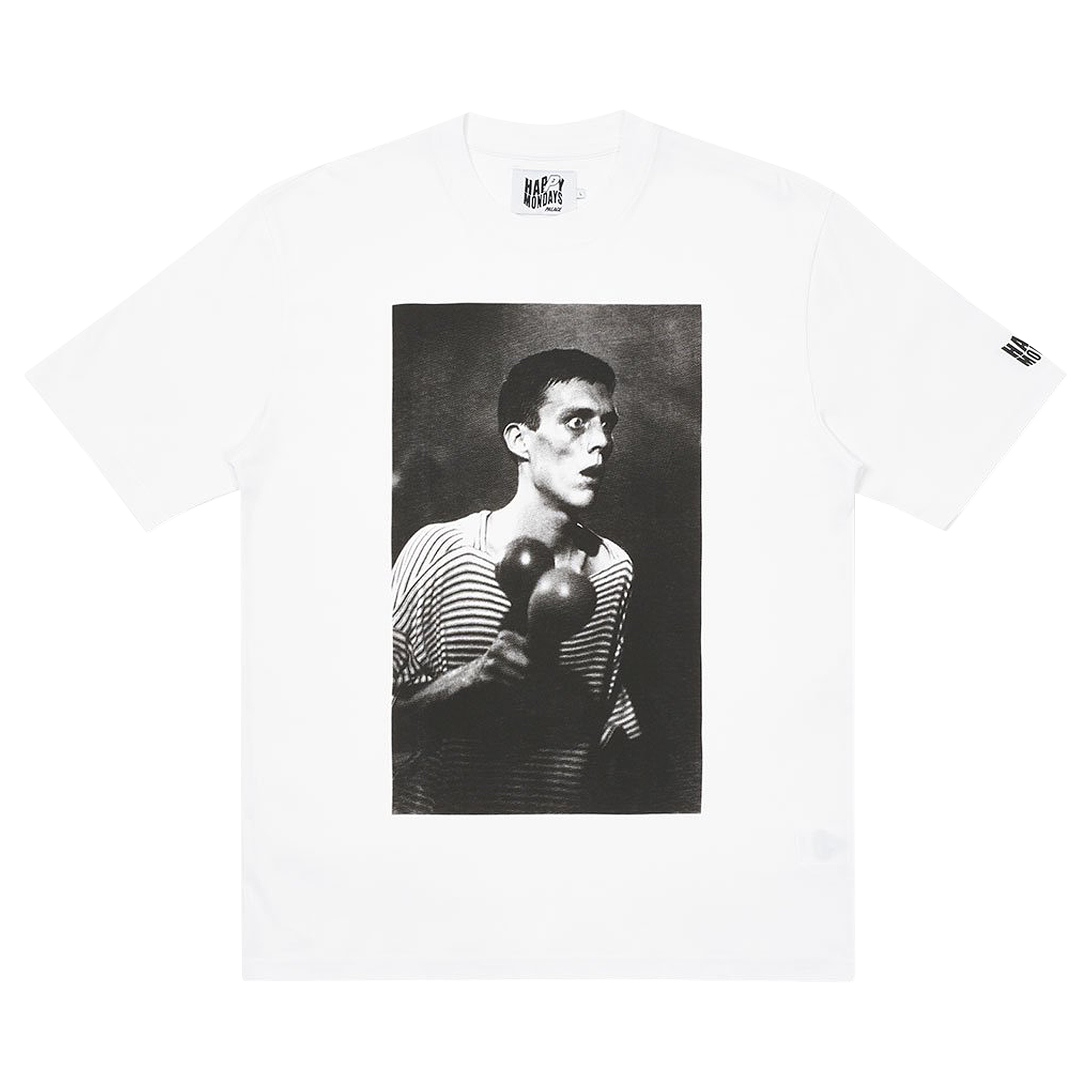 PALACE happy mondays bez t-shirt 'white'