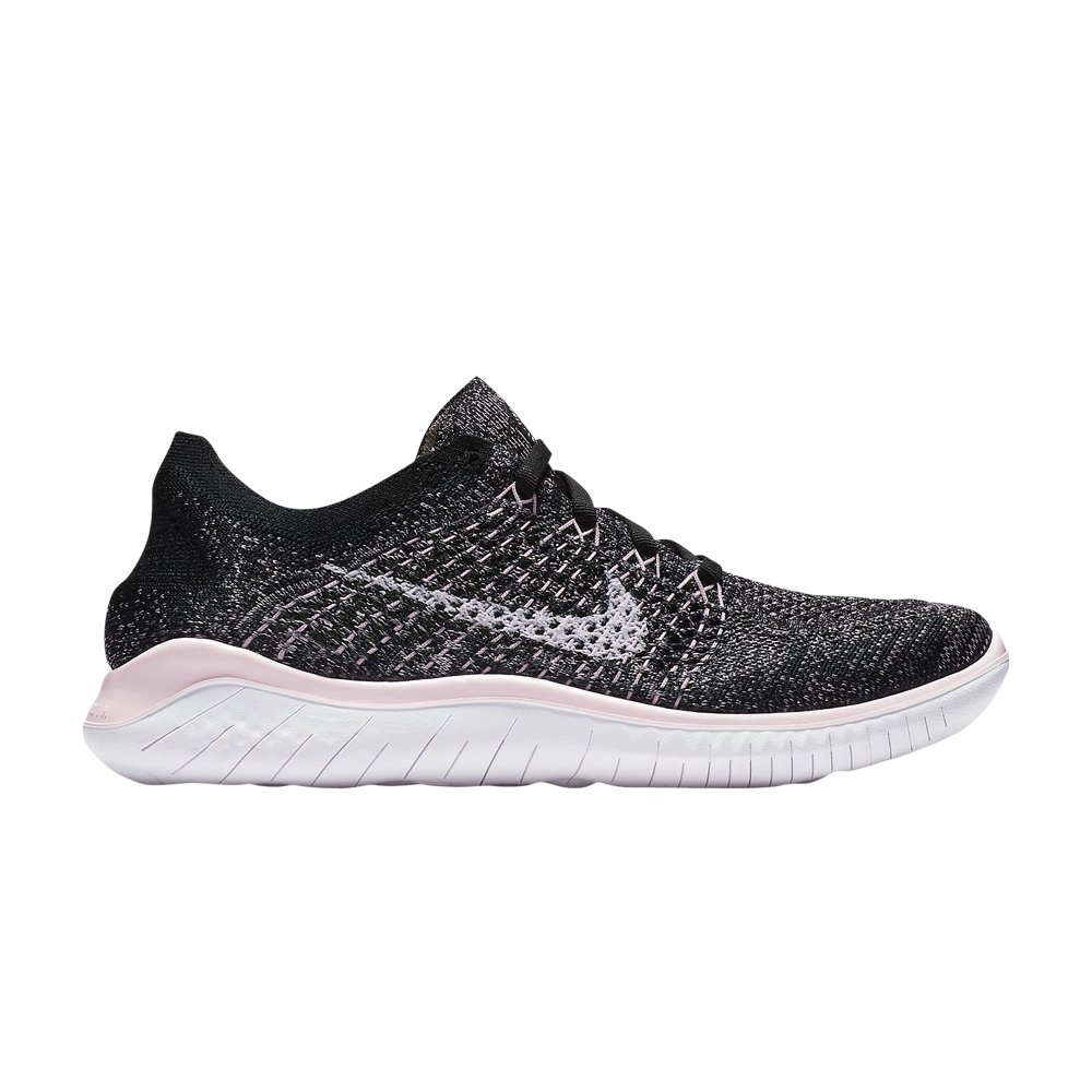 Nike Free Run Flyknit 2018 Running Shoes - Black | Editorialist