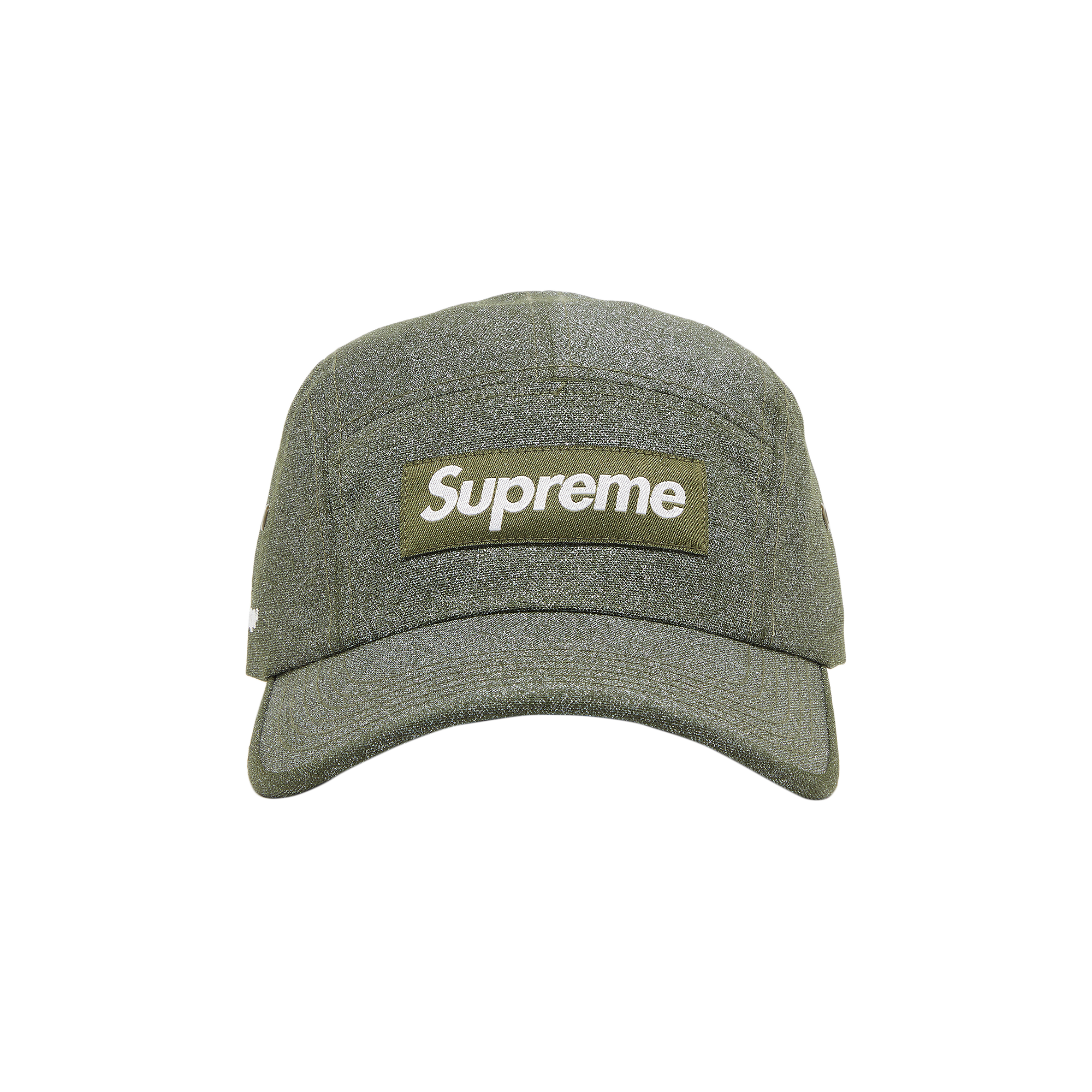 Supreme Cordura Plaid Camp Cap - Blue | Editorialist