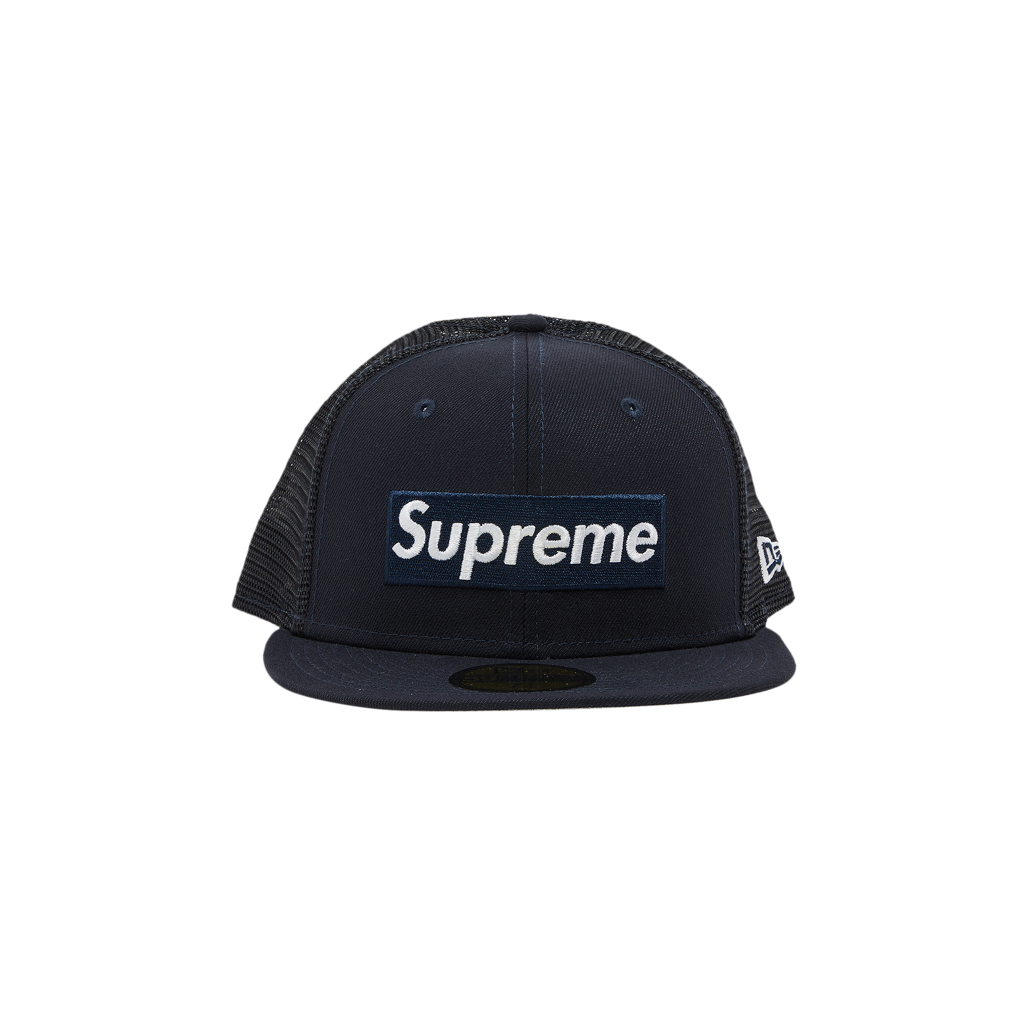 Supreme X New Era Champions Box Logo Cap - Black | Editorialist