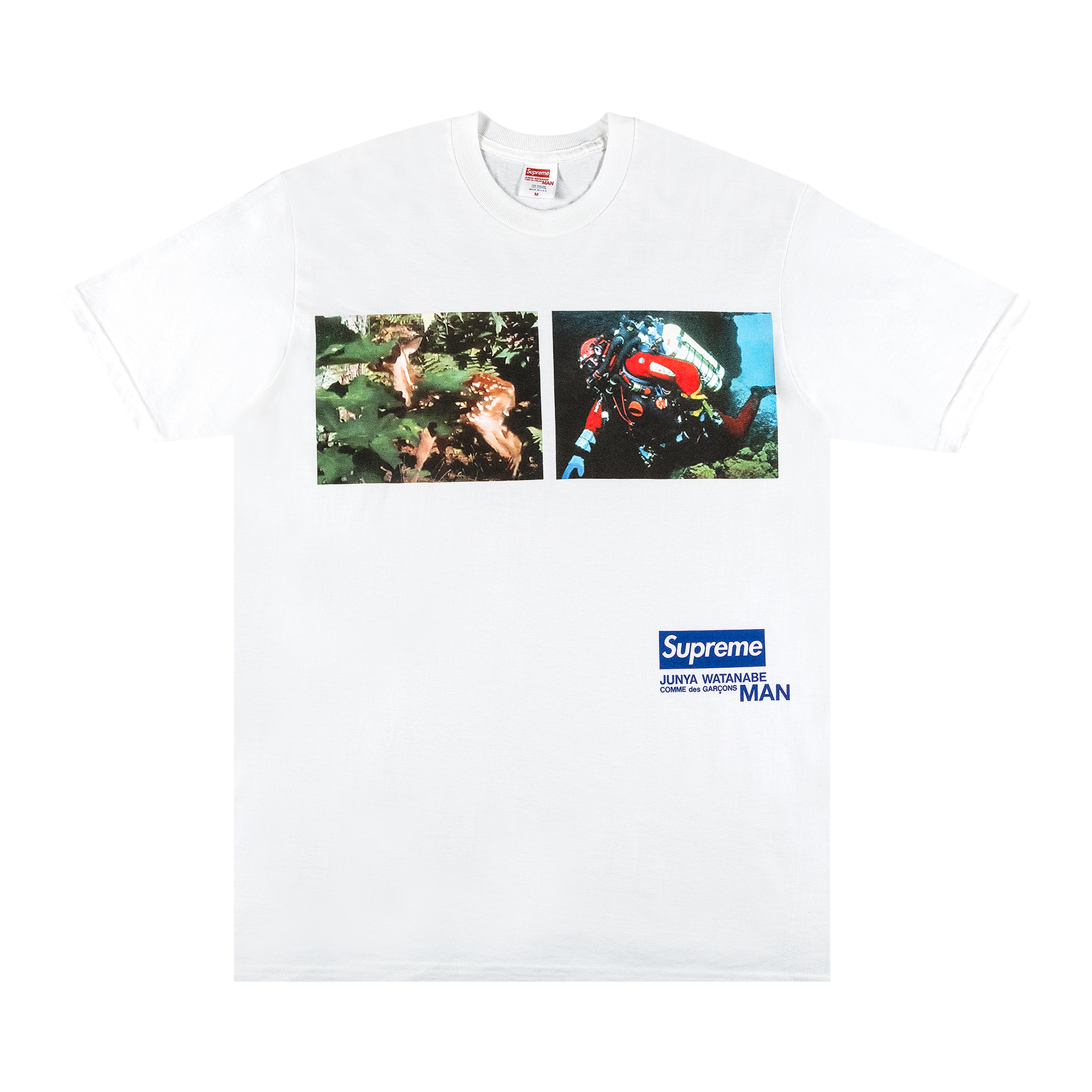 Supreme X Comme Des GarçOns Logo-Print T-Shirt - Green | Editorialist