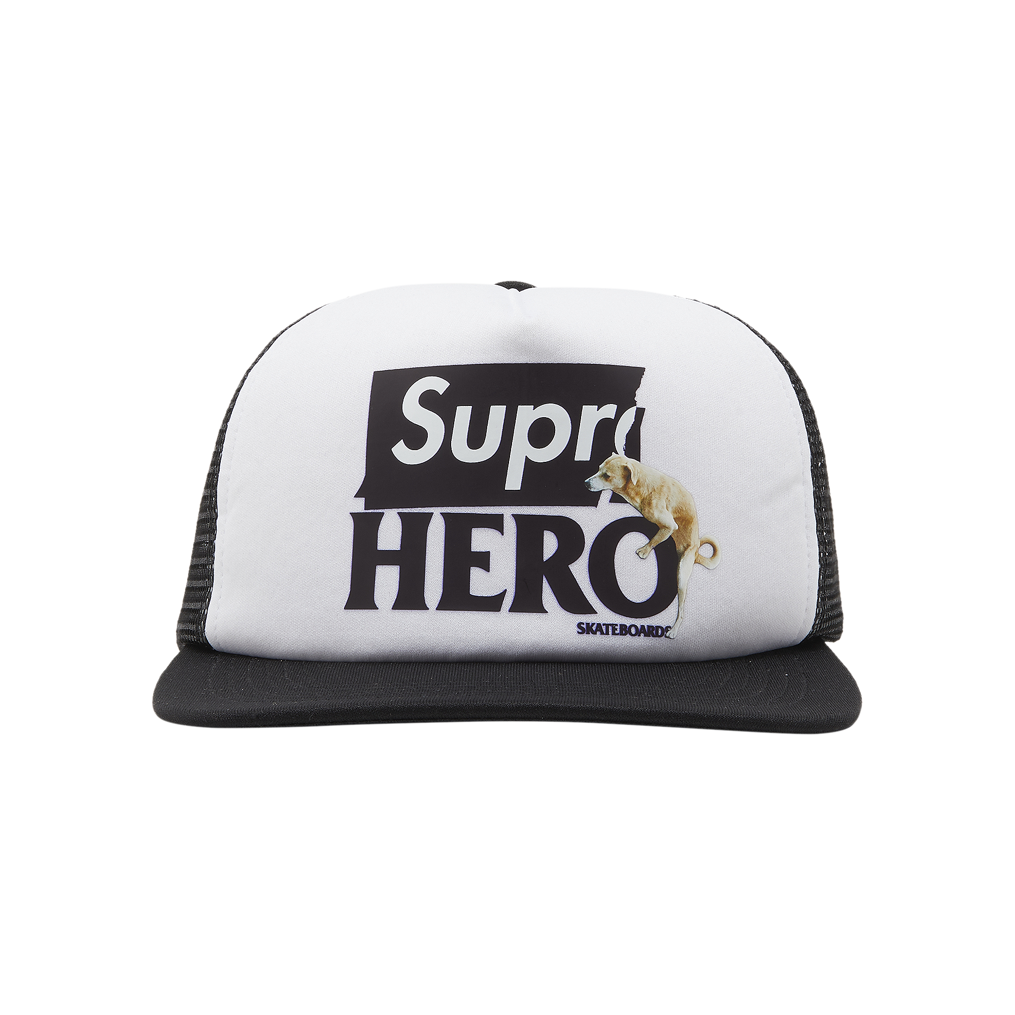 Supreme X Antihero Mesh Back 5-Panel Cap - Black | Editorialist