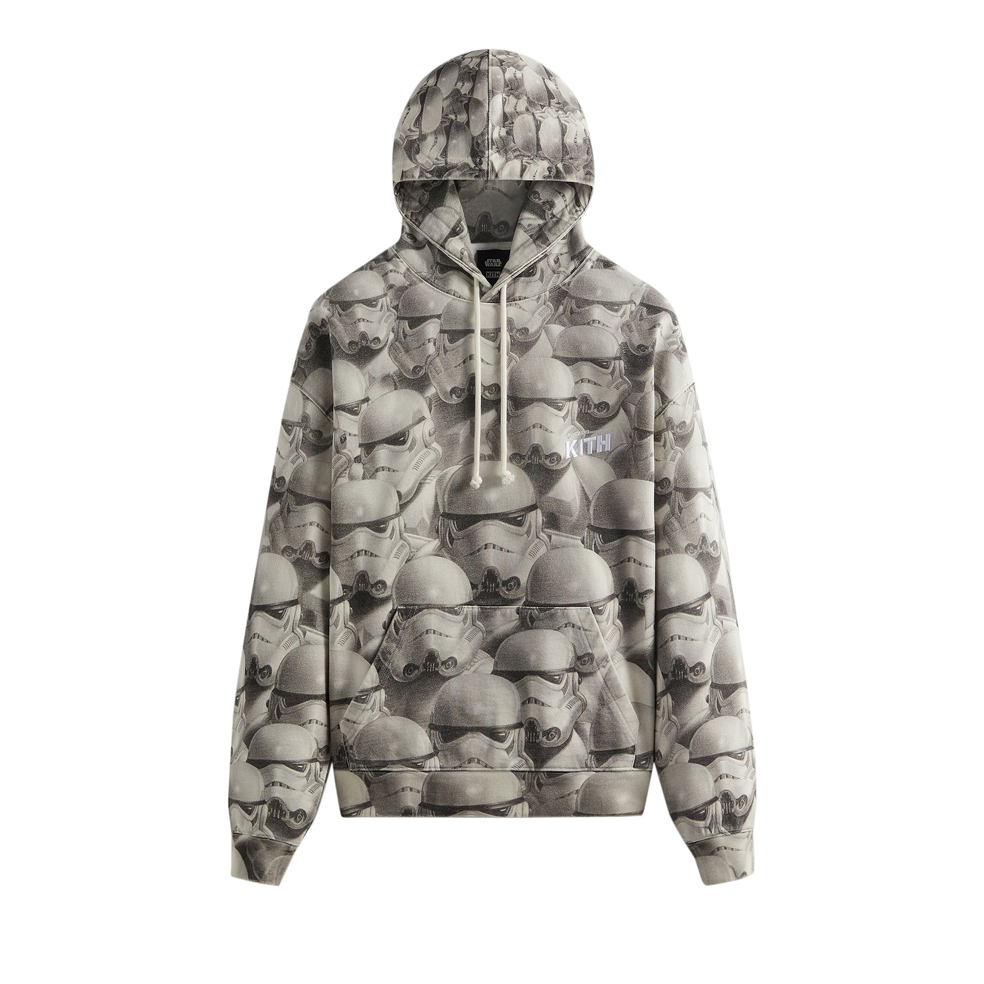 Kith X Star Wars Stormtrooper Vintage Hoodie Waffle - Multicolor