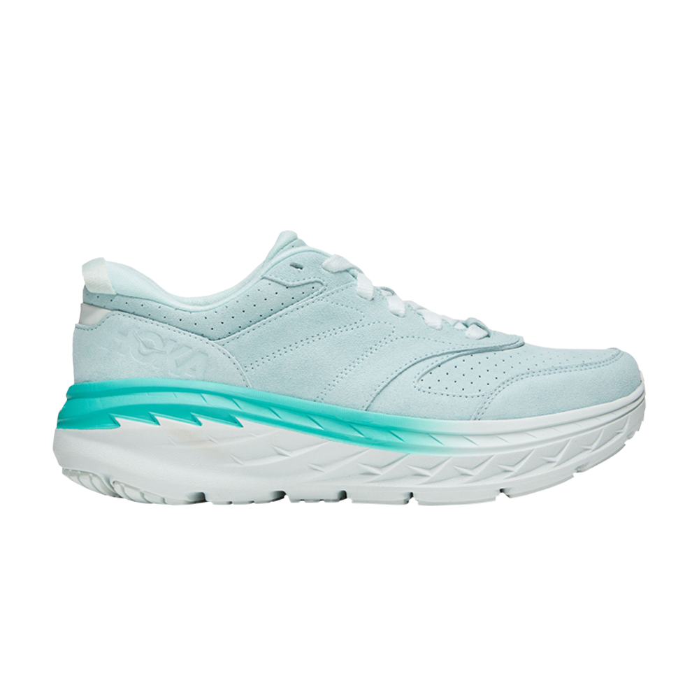 靴 HOKA ONE ONE BONDI L SUEDE 28cm Hoka One One Bondi L Suede Sneakers - Blue Glass/Atlantis