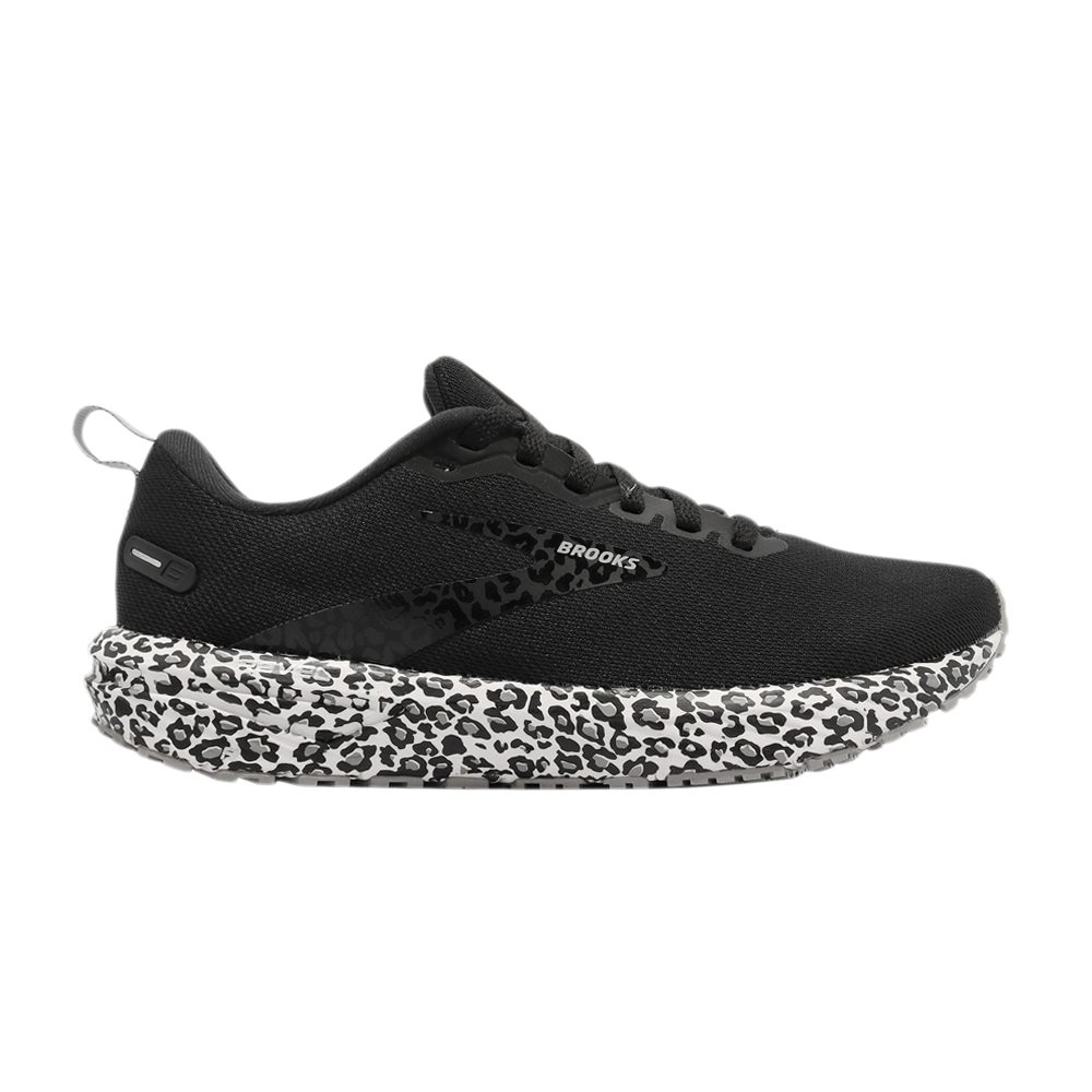 Animal Print Brooks Black And White Leopard Snow Leopard Brooks