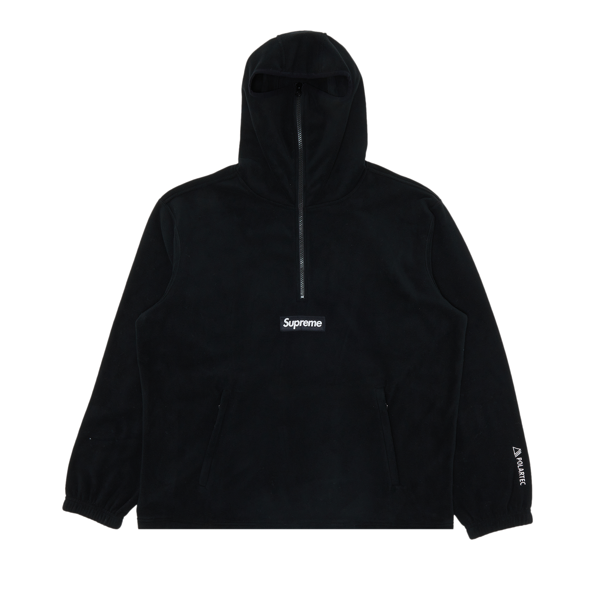 Supreme X Polartec Mock Neck Pullover - Black | Editorialist