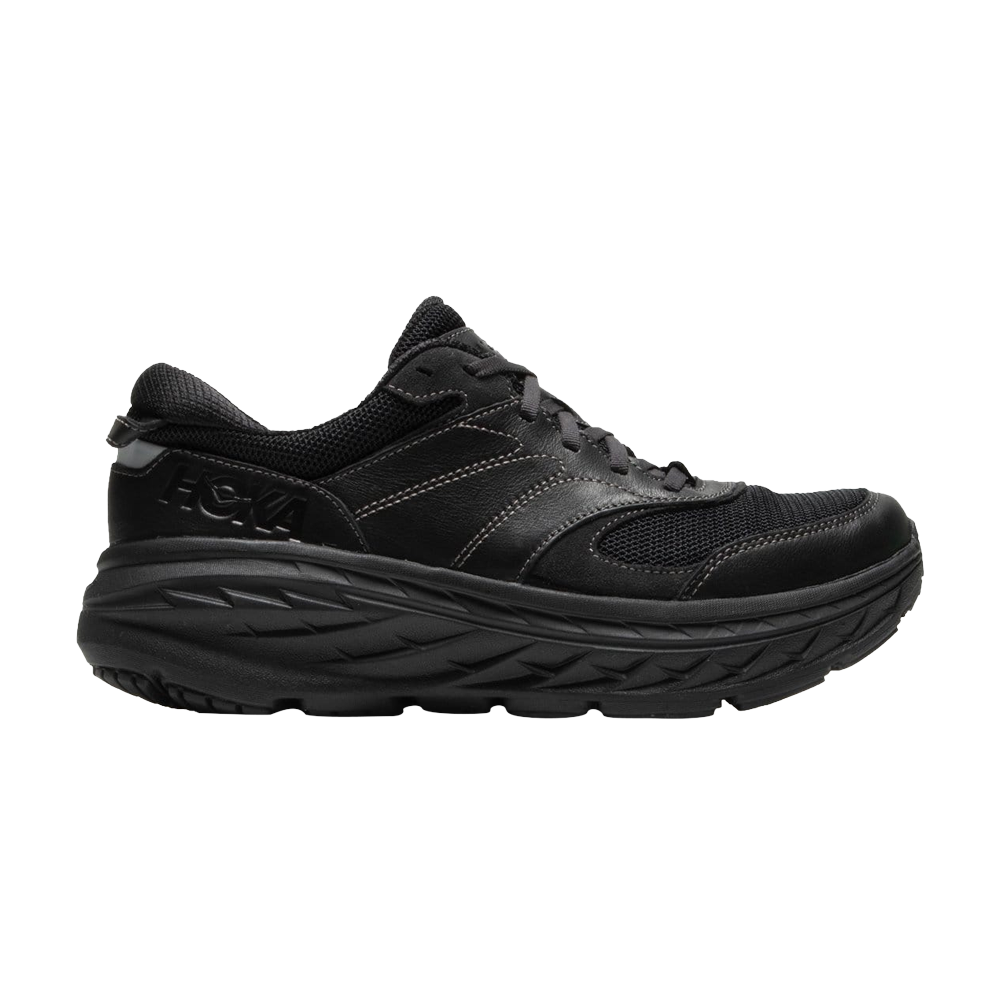 Hoka® Engineered Garments X Bondi L Sneakers - Black | Editorialist