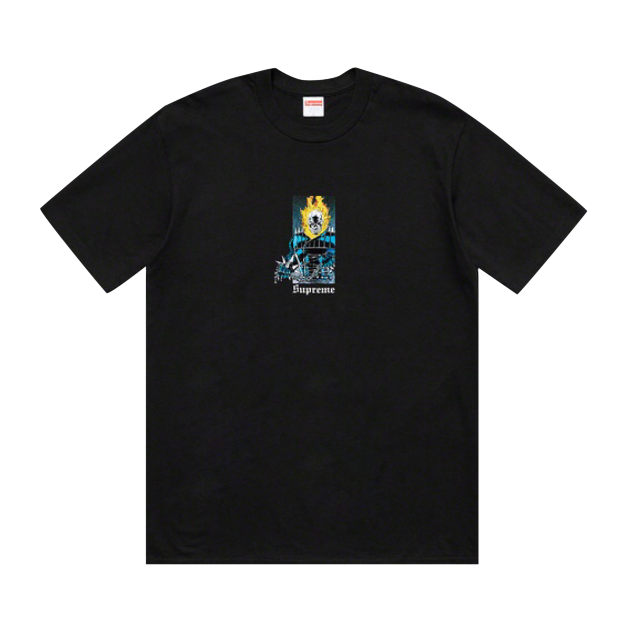 Supreme Ghost Rider Raglan Long Sleeve Top - White | Editorialist