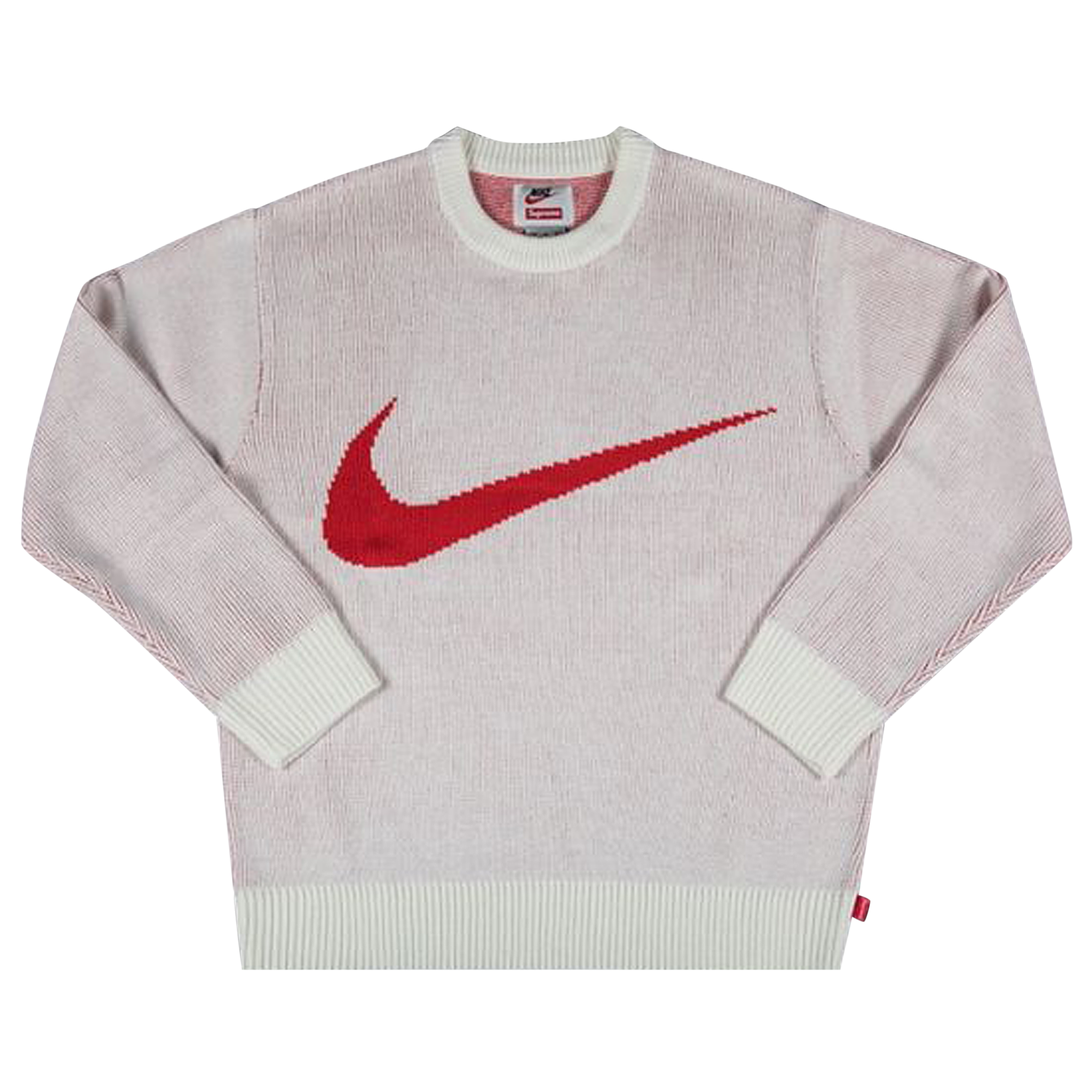 Nike Supreme スウッシュロゴ ニット L 25824610~white_0.png