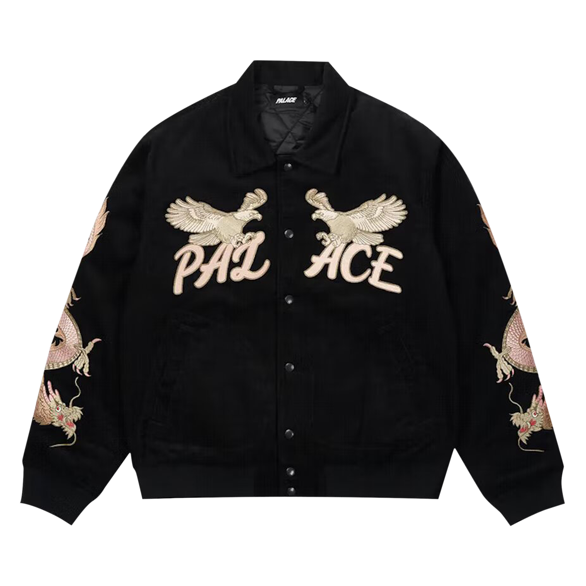 Palace Double Dragon Tour Jacket - Black | Editorialist
