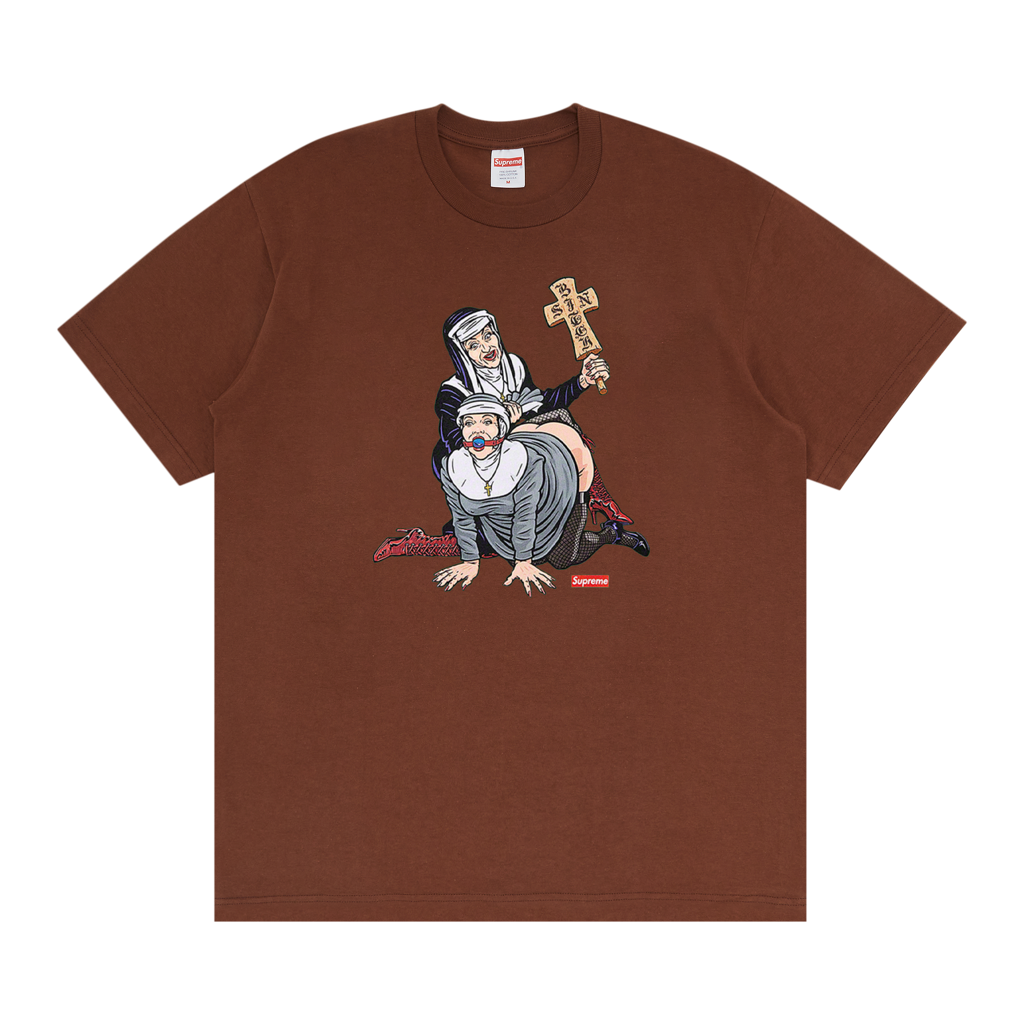 Supreme Nuns Tee - Brown | Editorialist