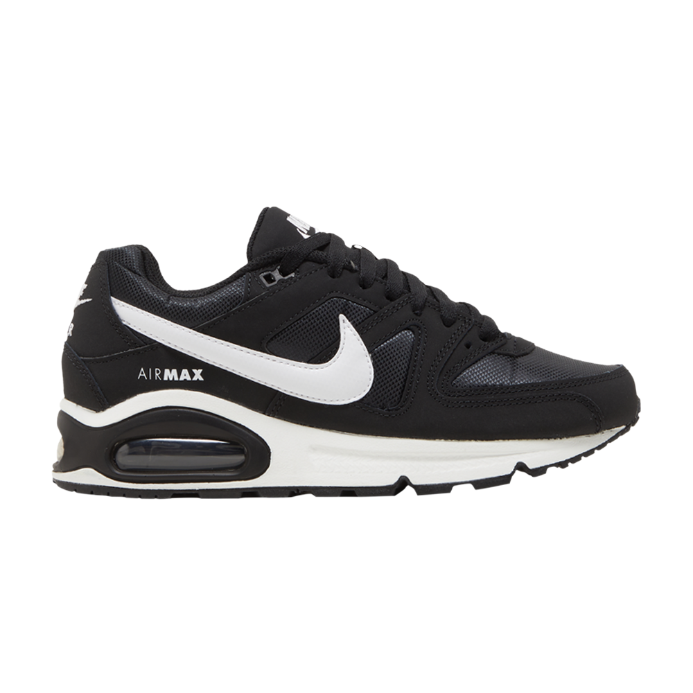 Nike Air Max Ivo Leather Sneakers - Black | Editorialist