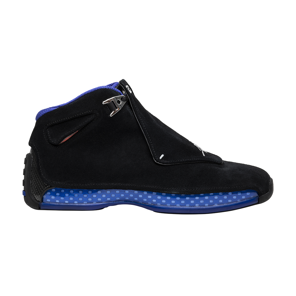 jordan 18 blue black