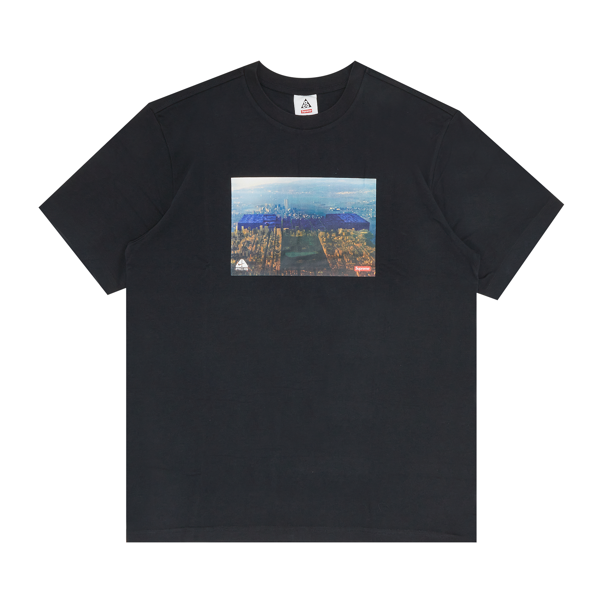 Supreme Nike Acg Grid Tee Shirt - Black | Editorialist