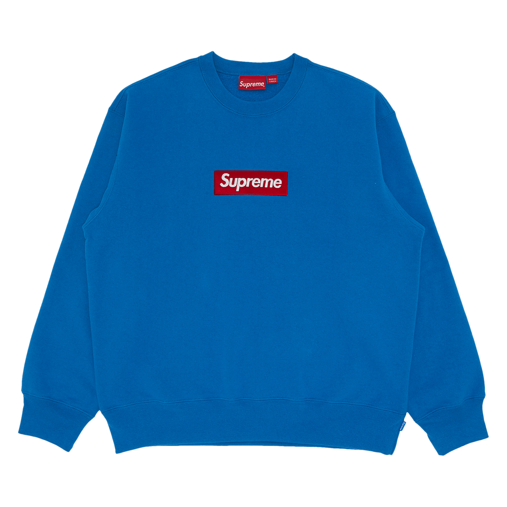 L Supreme Box Logo Crewneck Brown | BASTA-MEDIA.DE