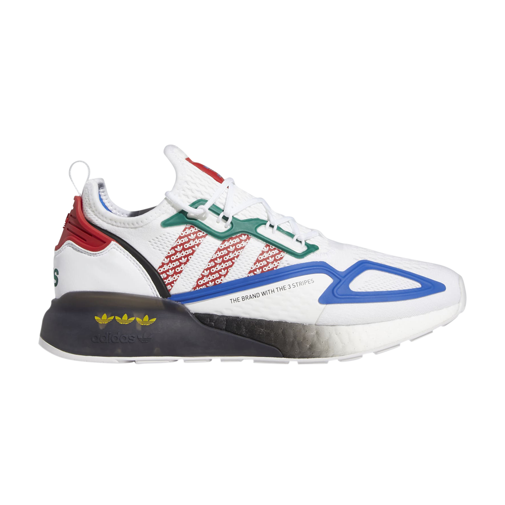 JYUN Adidas Zx 2k Boost Sneakers - White | Editorialist