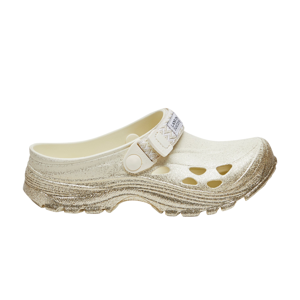Suicoke Lanvin X Mok Curb Clogs - Gold | Editorialist display picture 3
