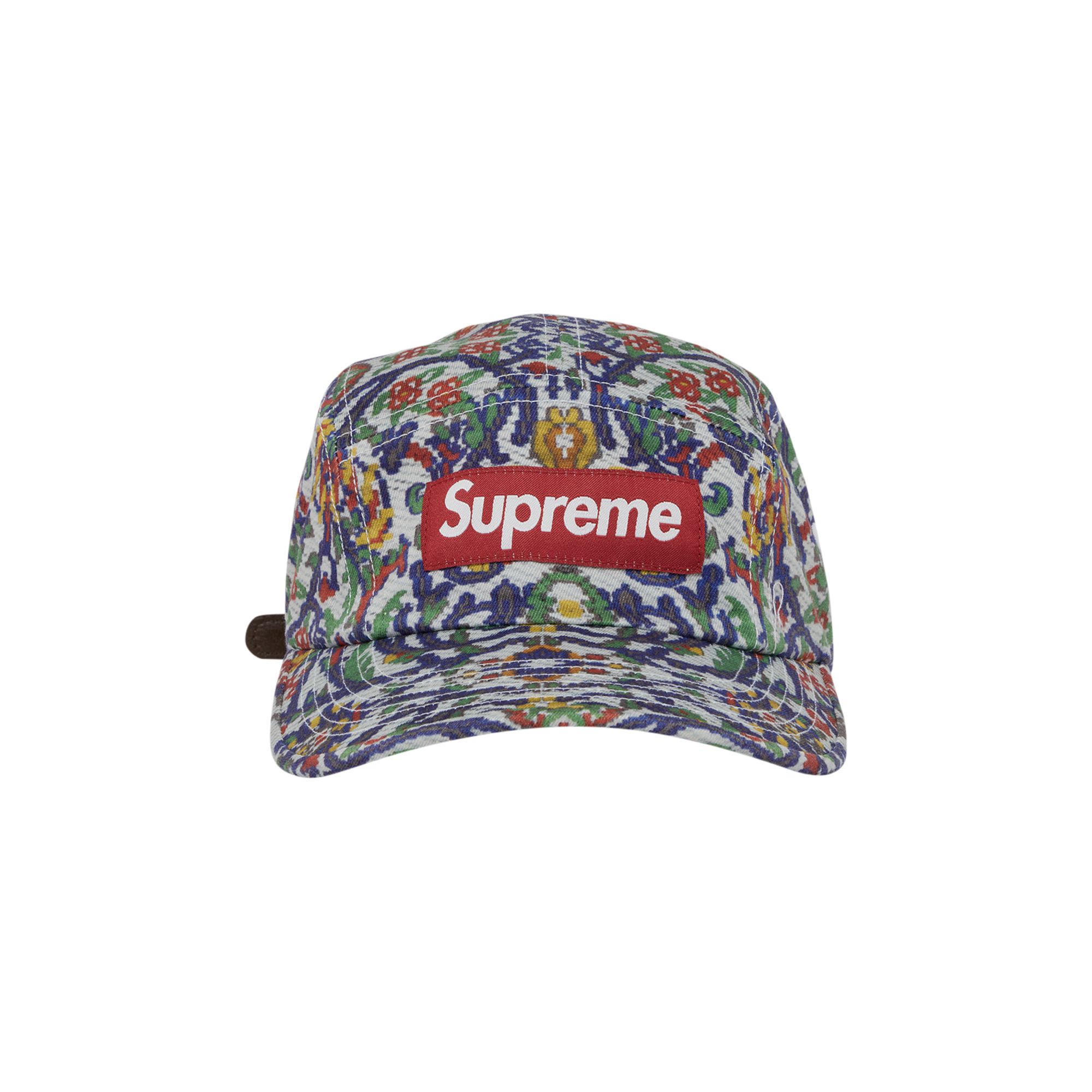 Supreme Washed Chino Twill Camp Cap - Multicolor | Editorialist