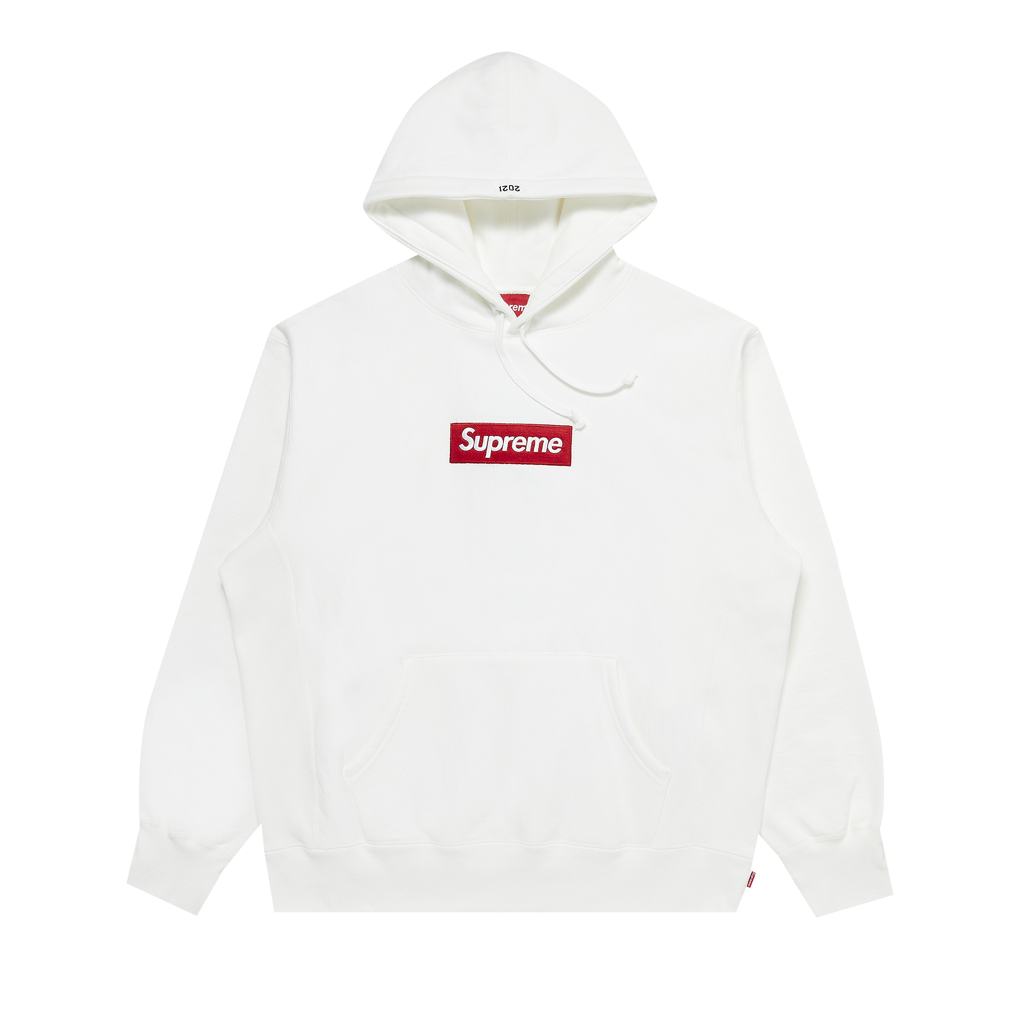 Supreme Box Logo Hooded Sweatshirt - White | Editorialist