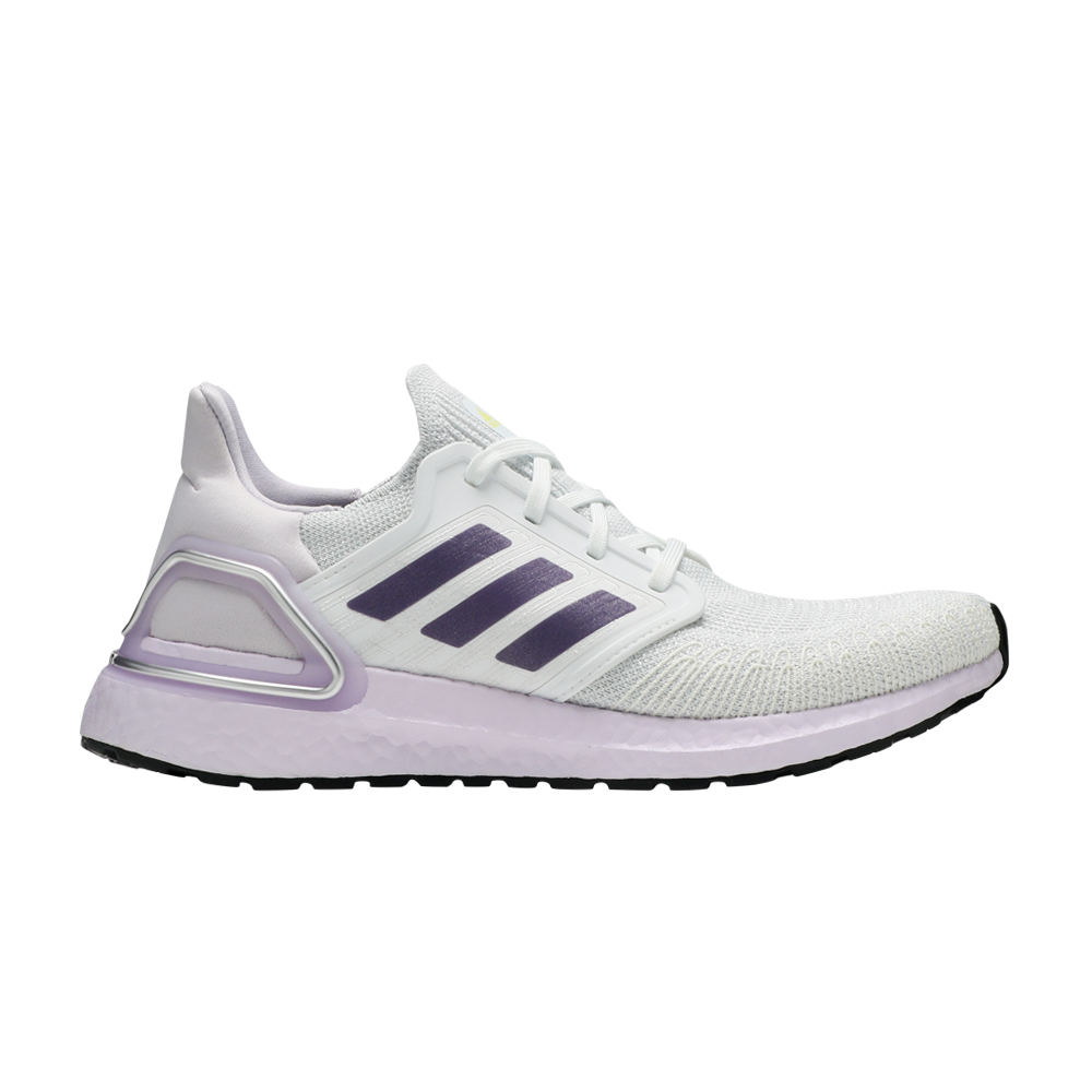 adidas gazelle silver green womens adidas Women's Ultraboost 20 10 Purple/Silver/White main image 1