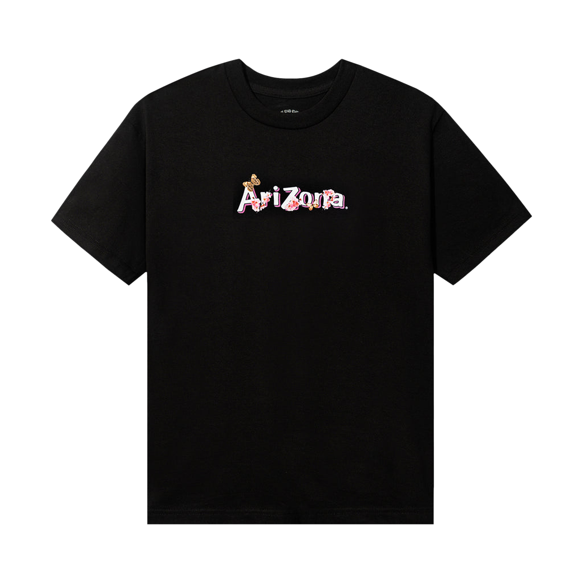 Anti Social Social Club X Fr2 Serrated Tee In Black | Editorialist
