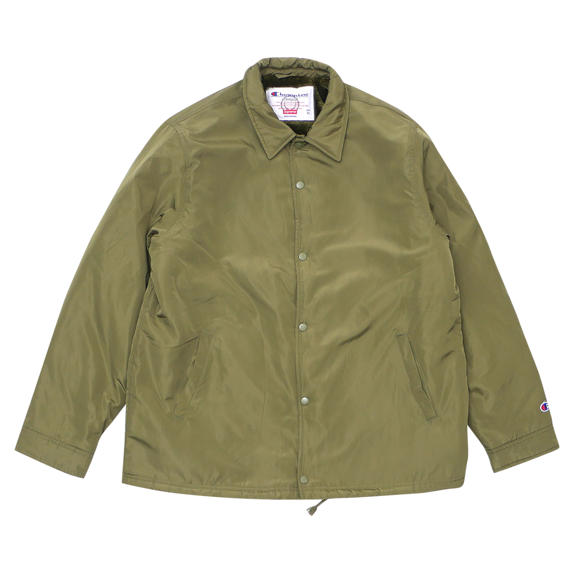 Supreme X Champion Half Zip Pullover Windbreaker - Red | Editorialist