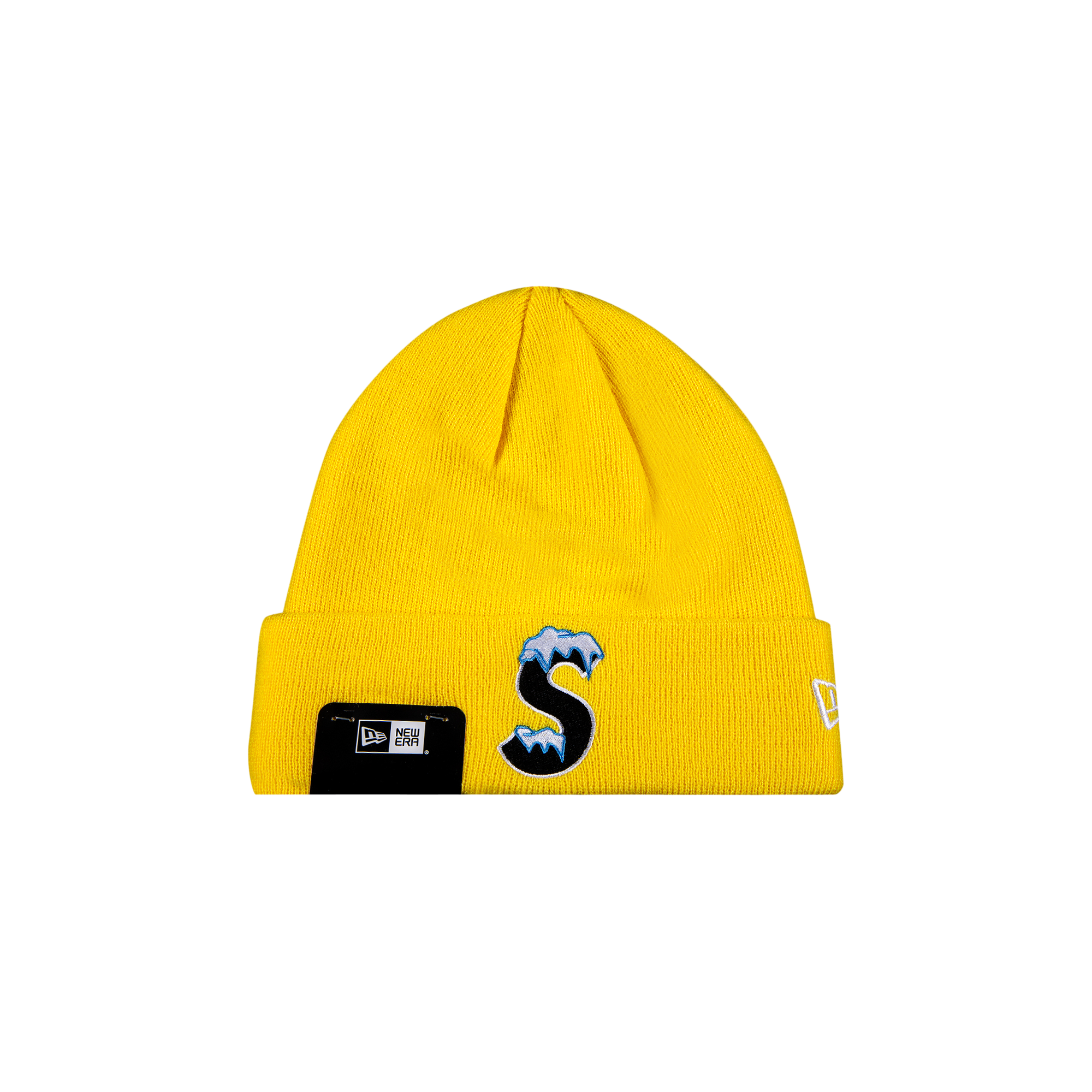 Supreme X New Era S Logo Beanie - Yellow | Editorialist
