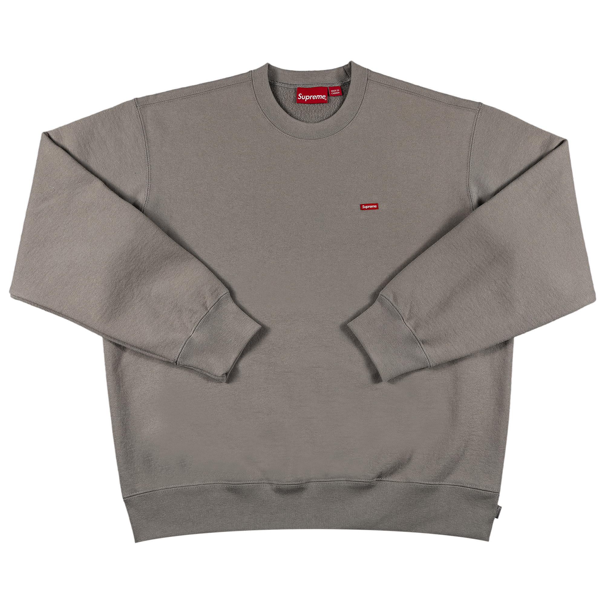Supreme Small Box Crewneck - Grey | Editorialist