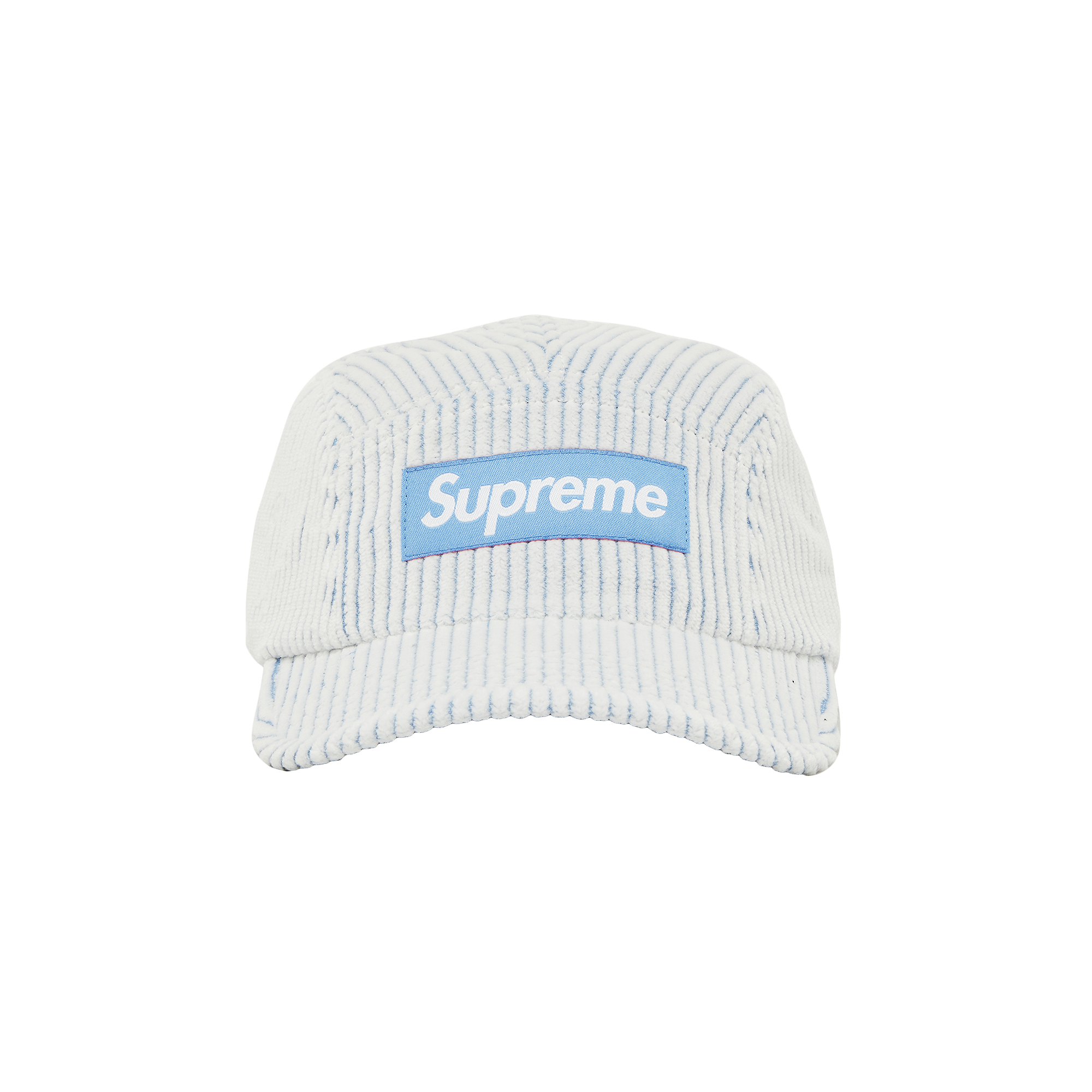 Supreme Corduroy Camp Cap - Grey | Editorialist