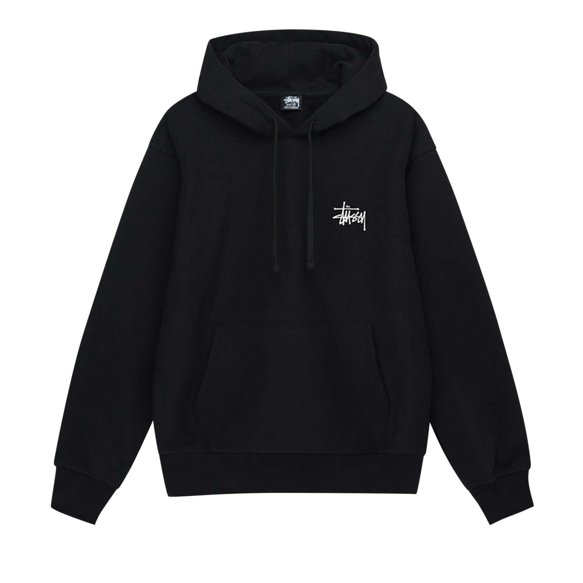 StüSsy 8 Ball Pigment Dyed Hoodie - Black | Editorialist