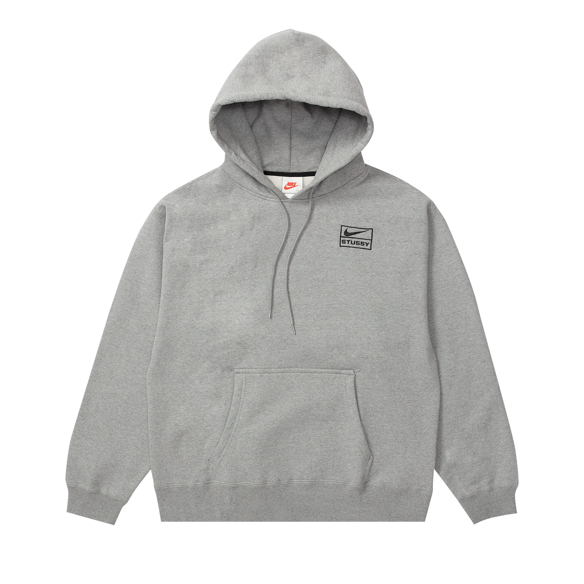 Nike X Stussy Nrg Zr Crew Fleece - Grey | Editorialist