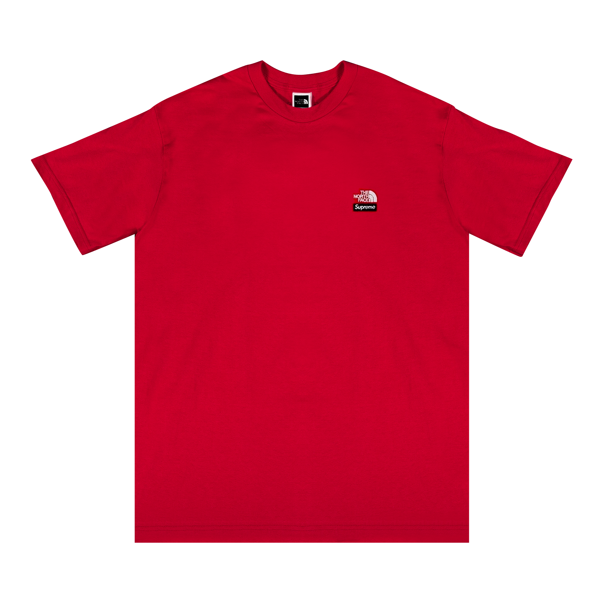 Supreme X The North Face Printed Pocket Tee - Red | Editorialist