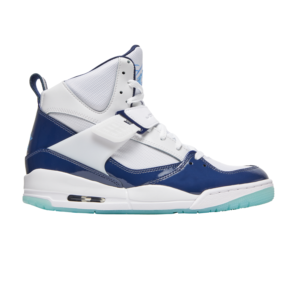 jordan flight 45 white and blue