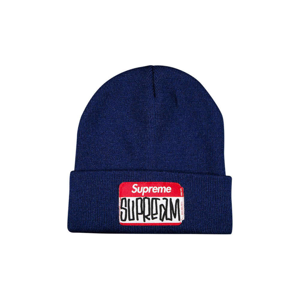 Supreme X Spyder Beanie - Black | Editorialist