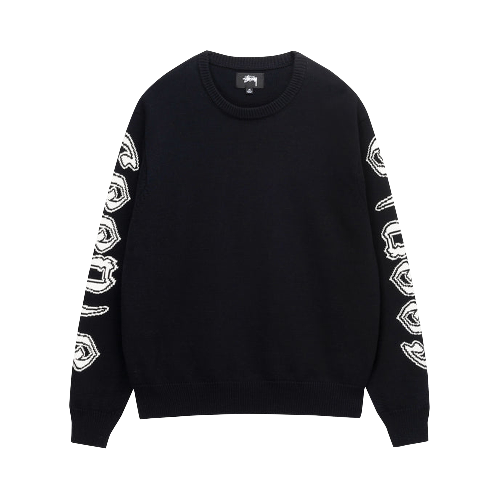 StüSsy Ss-Link Sweater In Black | Editorialist
