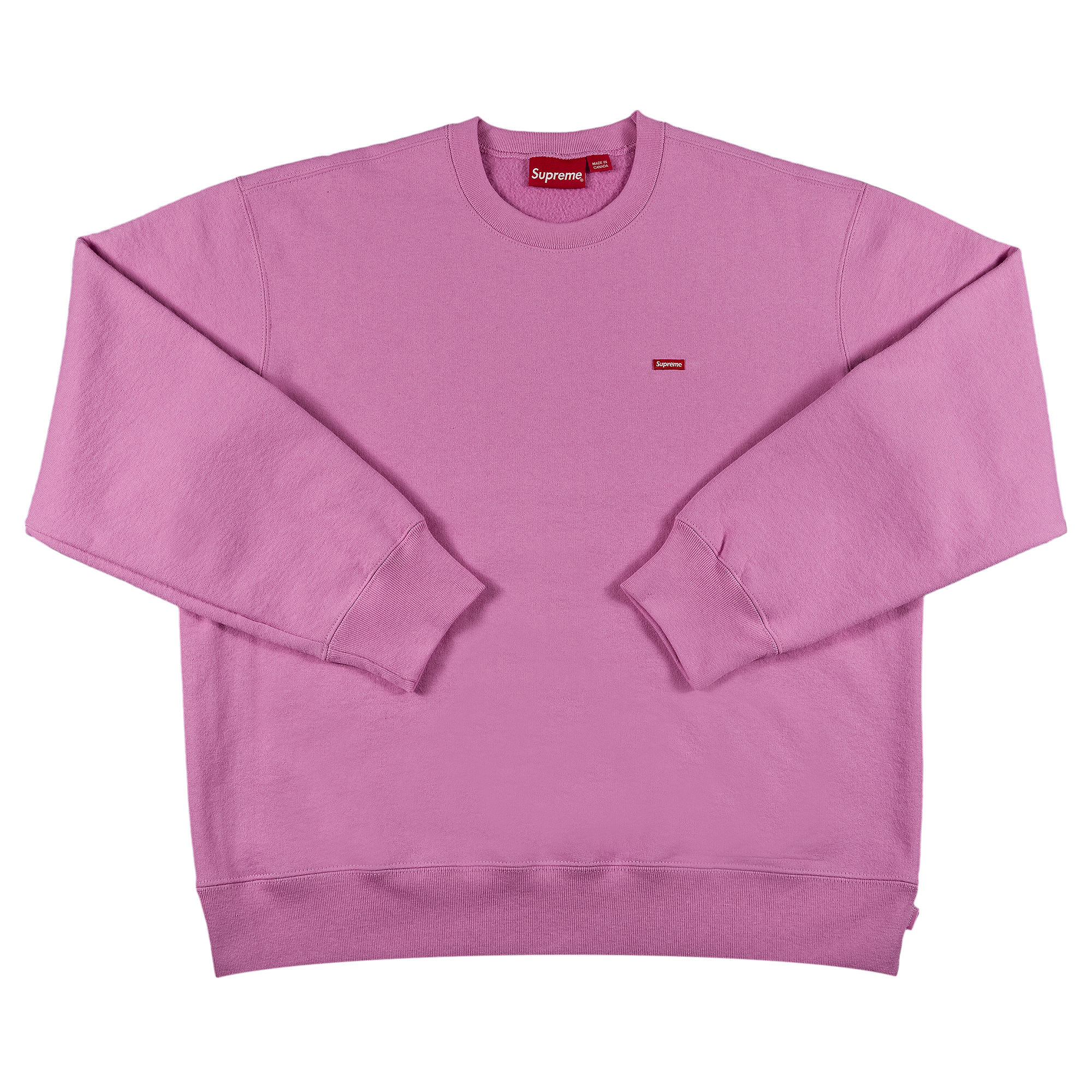 Supreme Small Box Crewneck - Pink | Editorialist