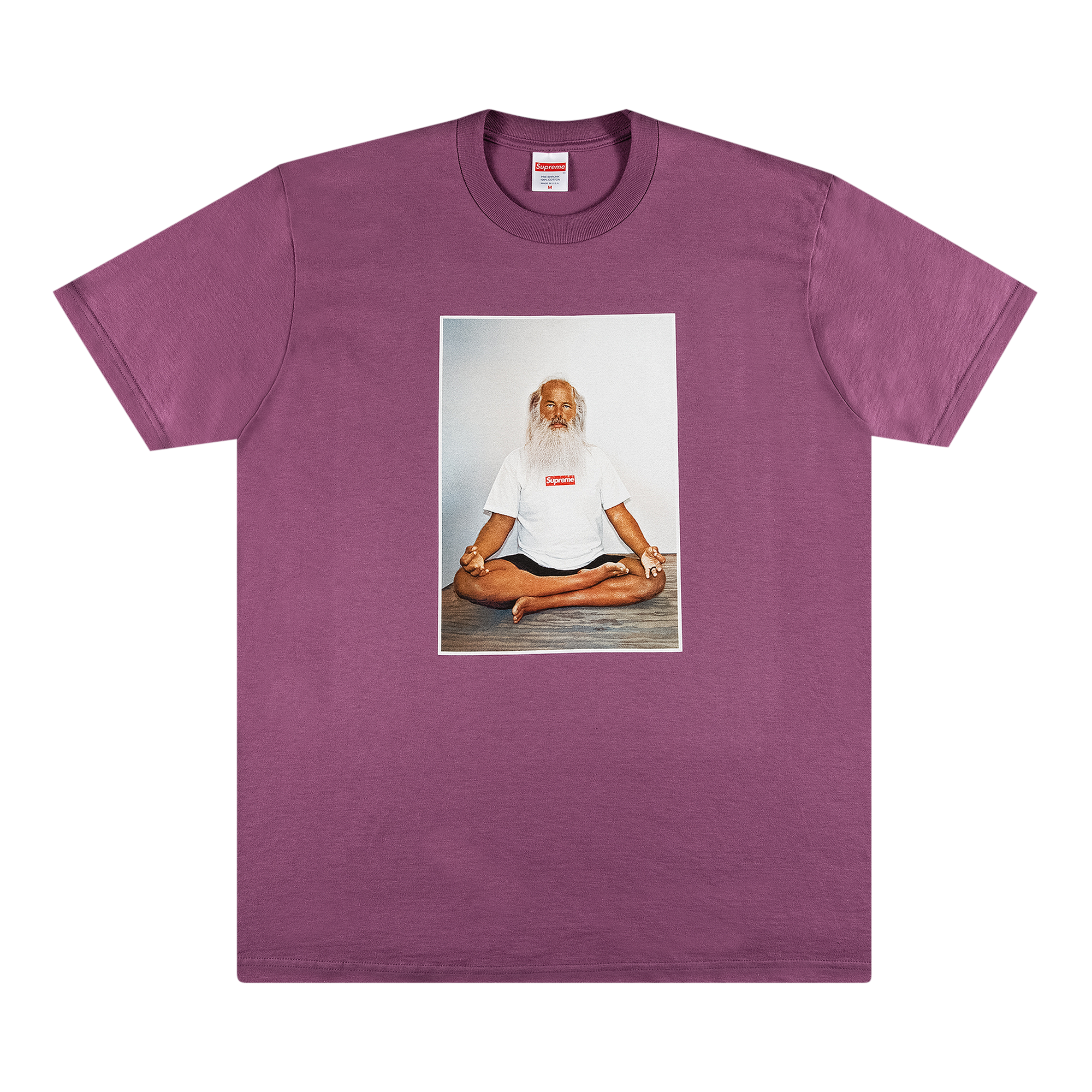 SUPREME satchidananda tee 'purple'