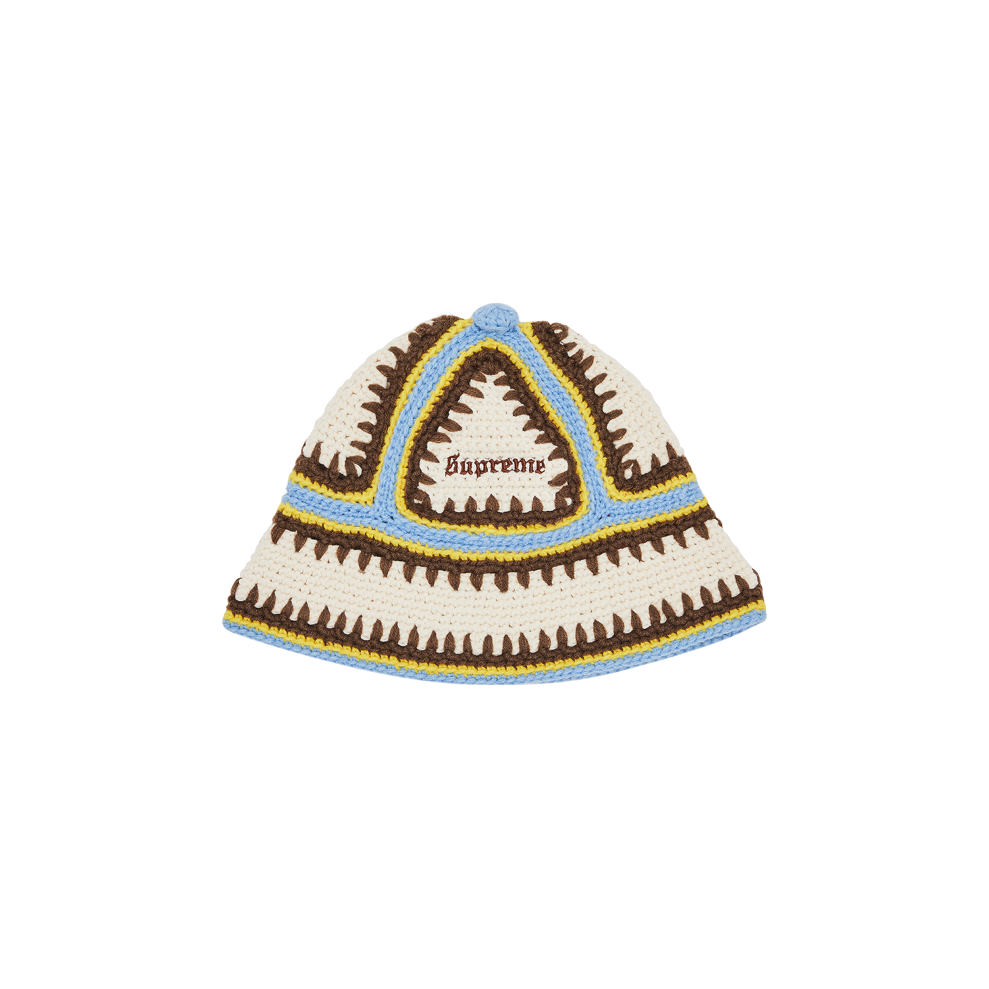 帽子 Supreme CROCHET EDGE BALL HAT Supreme Crochet Edge Ball Cap - Cream | Editorialist