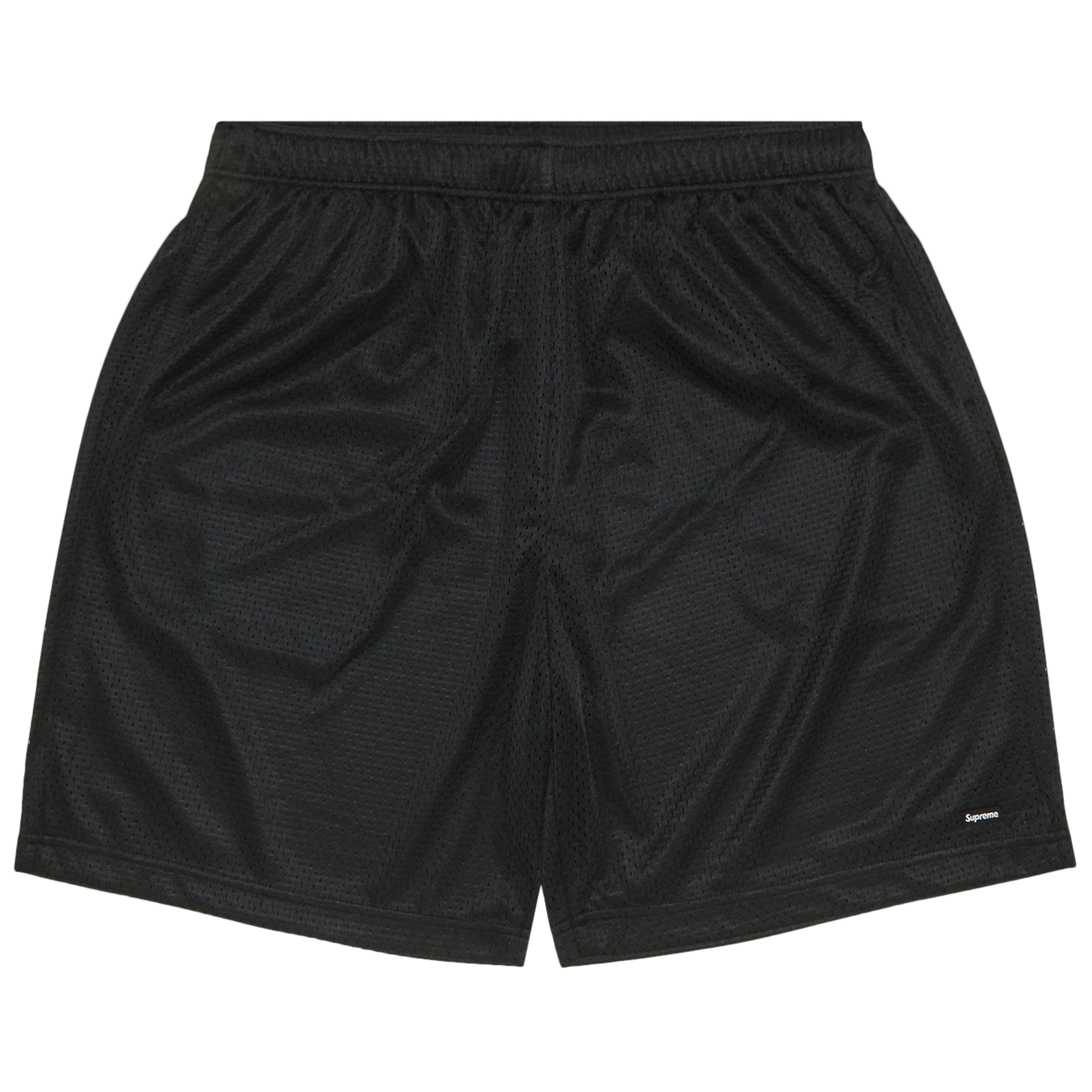 Supreme Small Box Baggy Mesh Short - Black | Editorialist