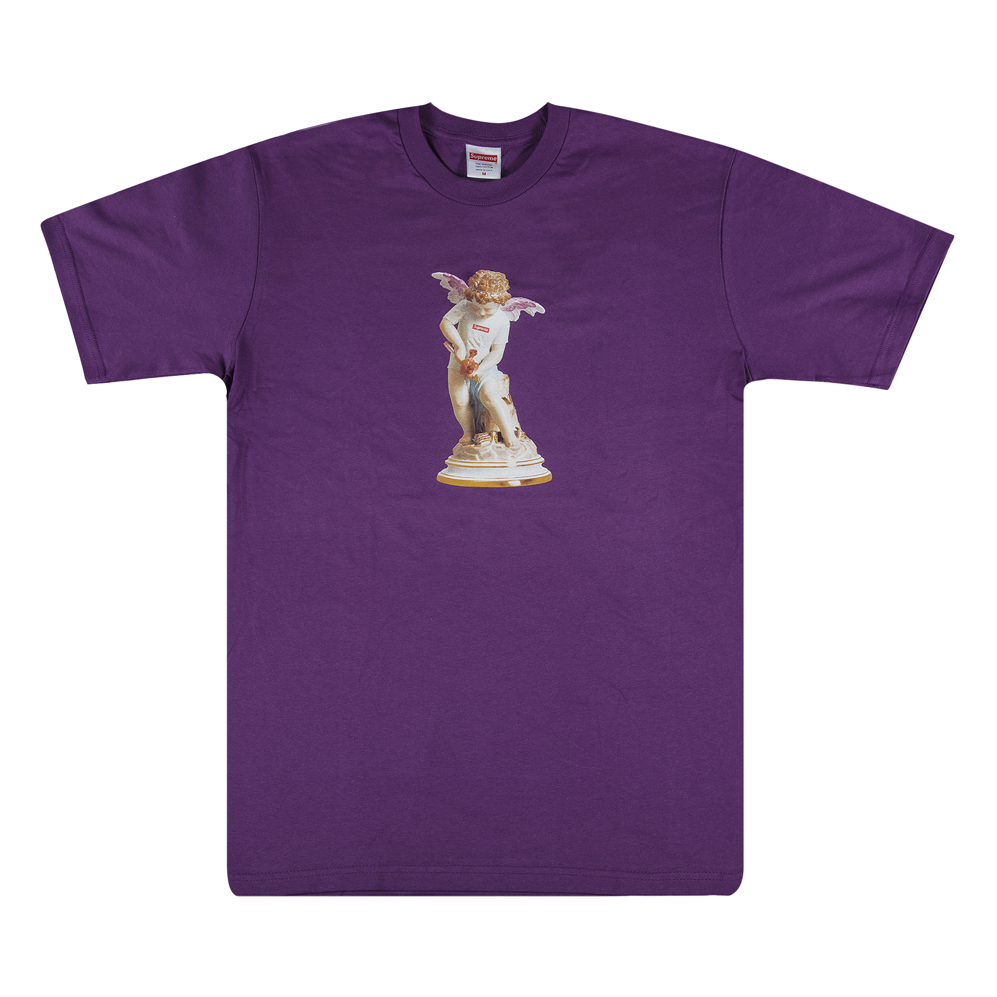 Supreme Cupid Tee Shirt - Purple | Editorialist