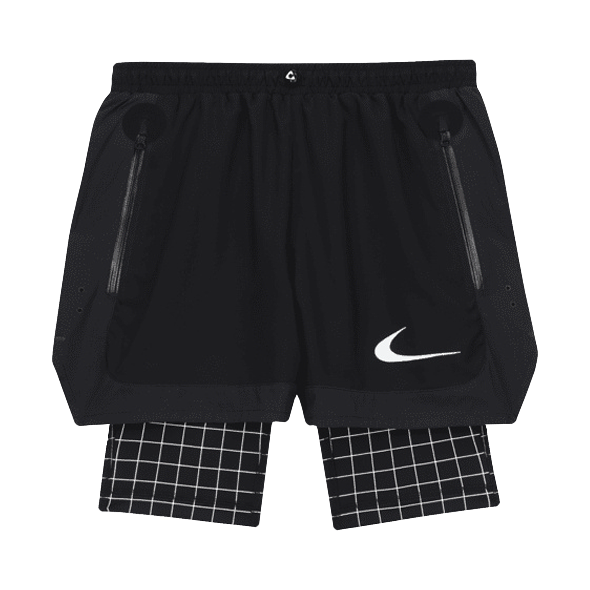 Off-White X Nike 002 Woven Shorts - Black | Editorialist