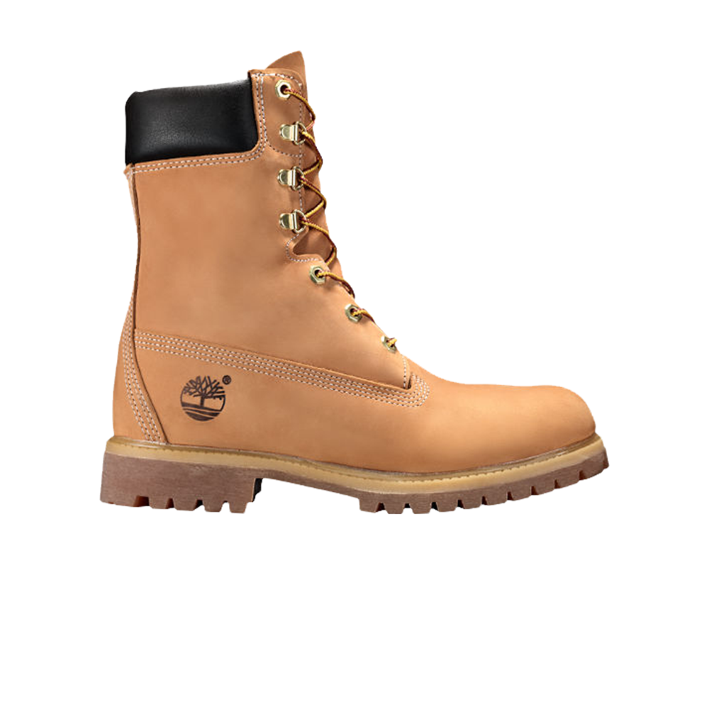 Timberland 8-Inch Premium Waterproof Boots In Tan | Editorialist display picture 2