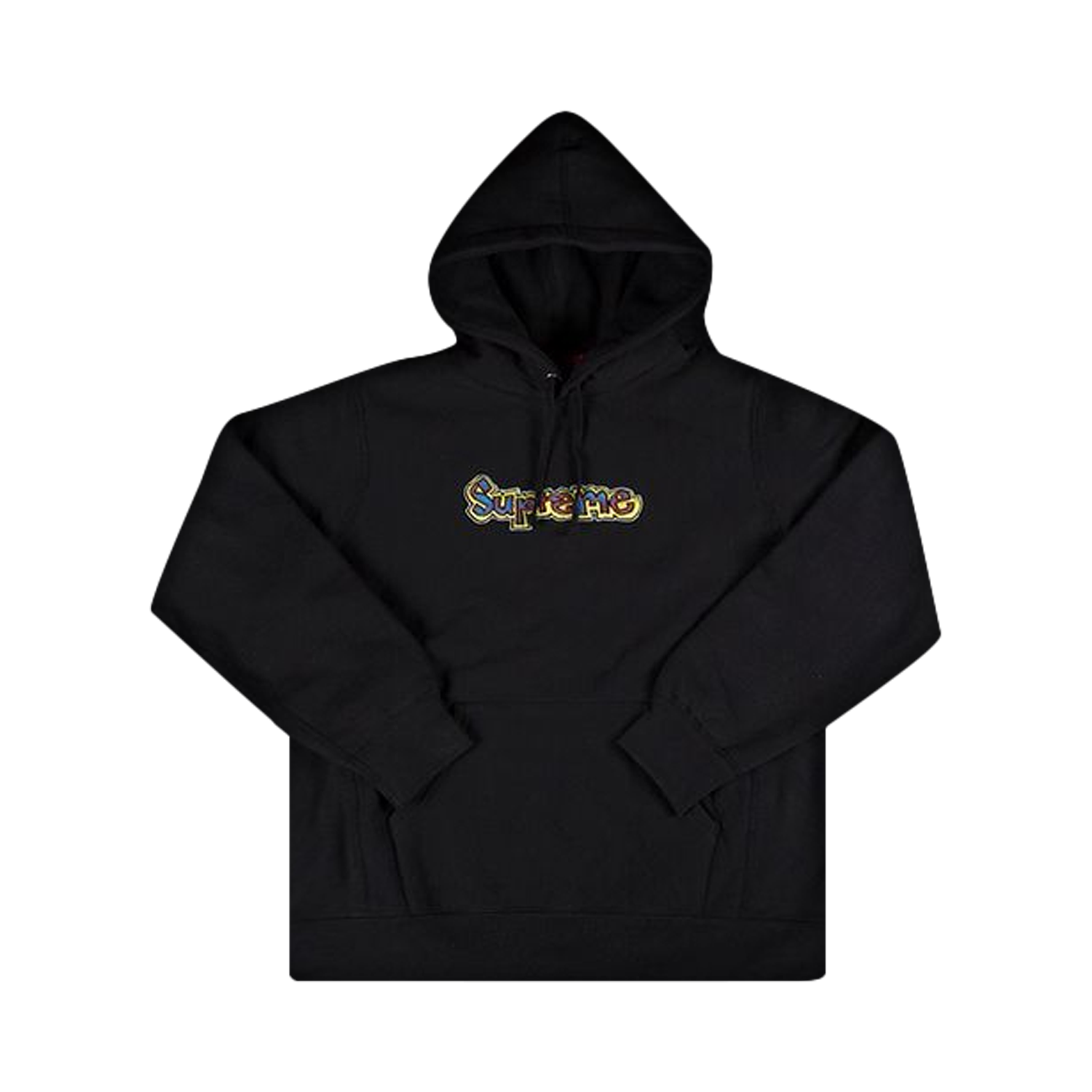Supreme Pearl Logo Hooded Sweatshirt - Black | Editorialist