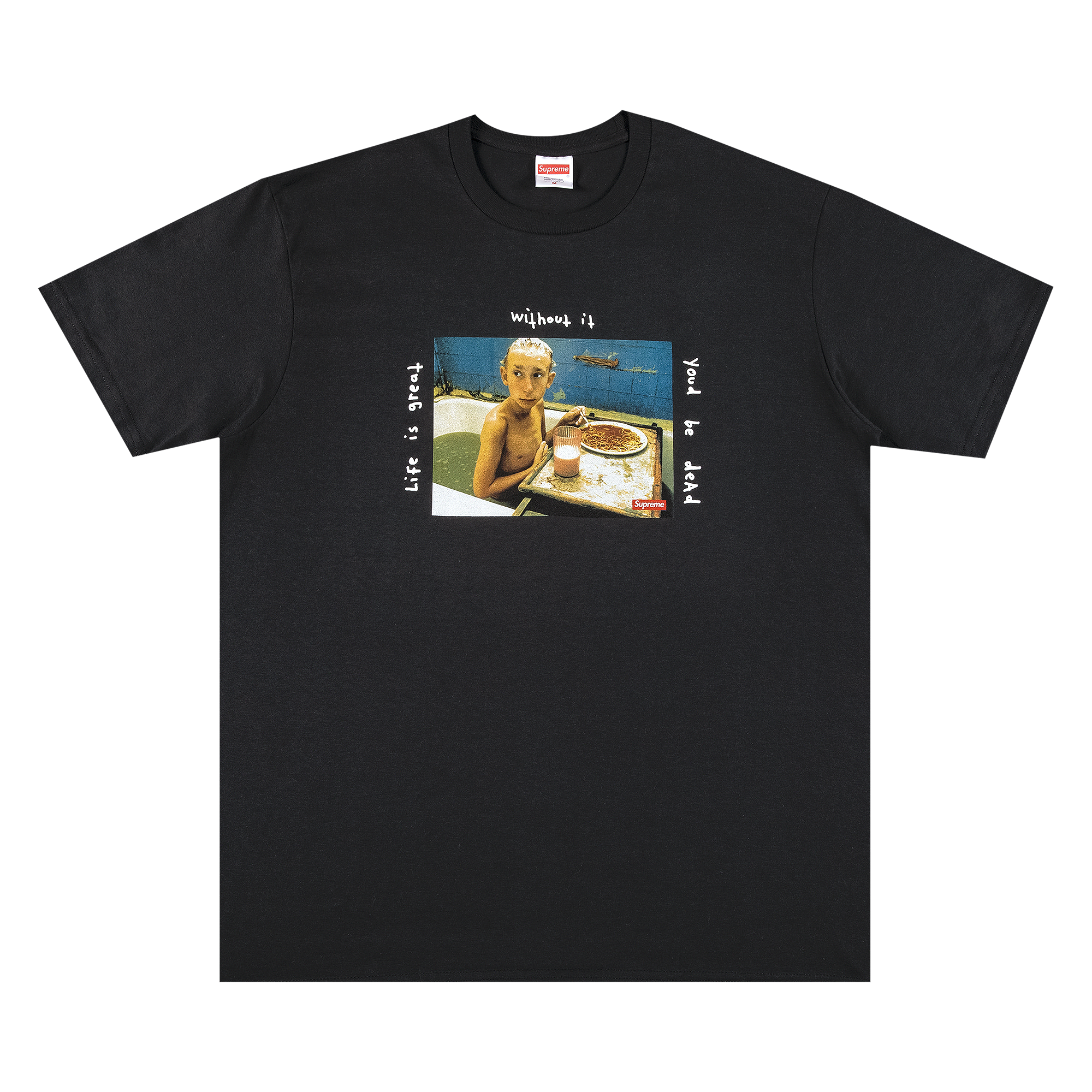 Supreme Gummo Dot Tee - Black | Editorialist