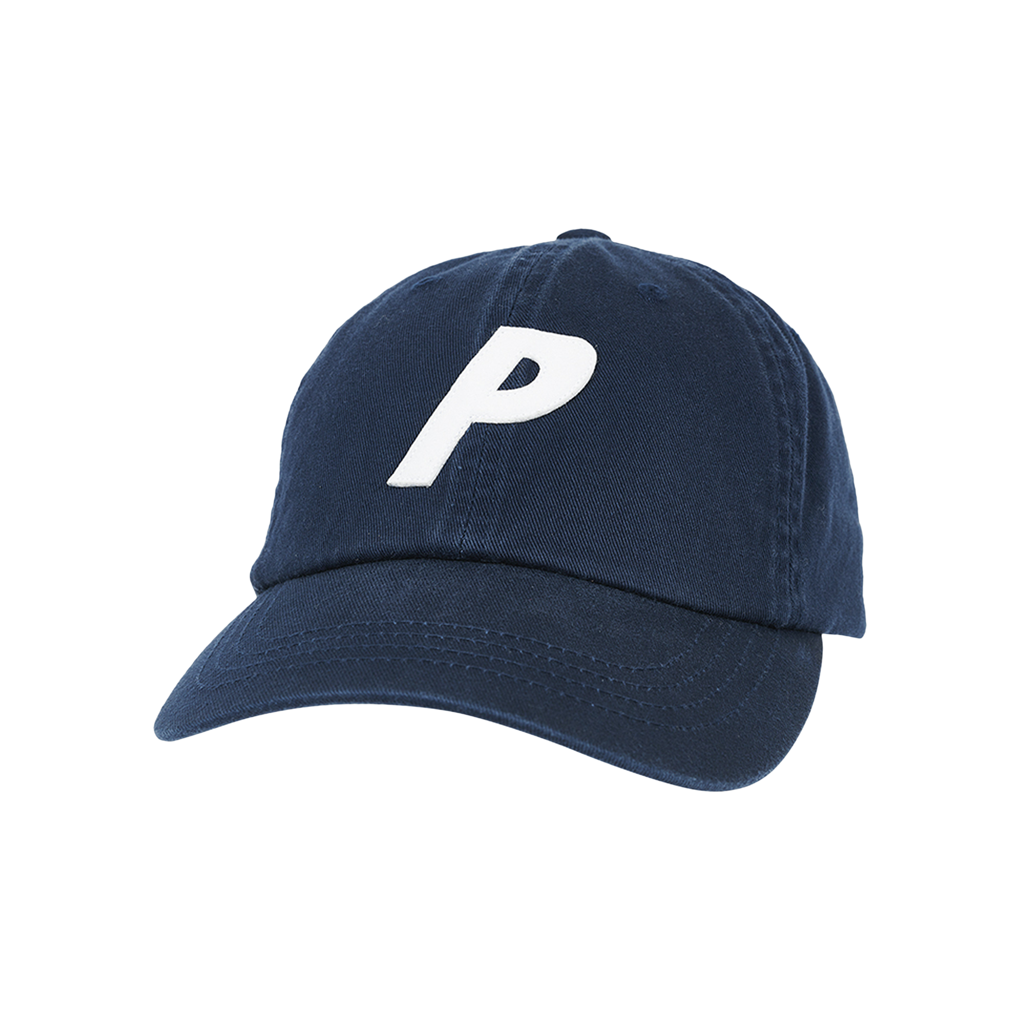 Palace Denim P 6-Panel Cap - Black | Editorialist