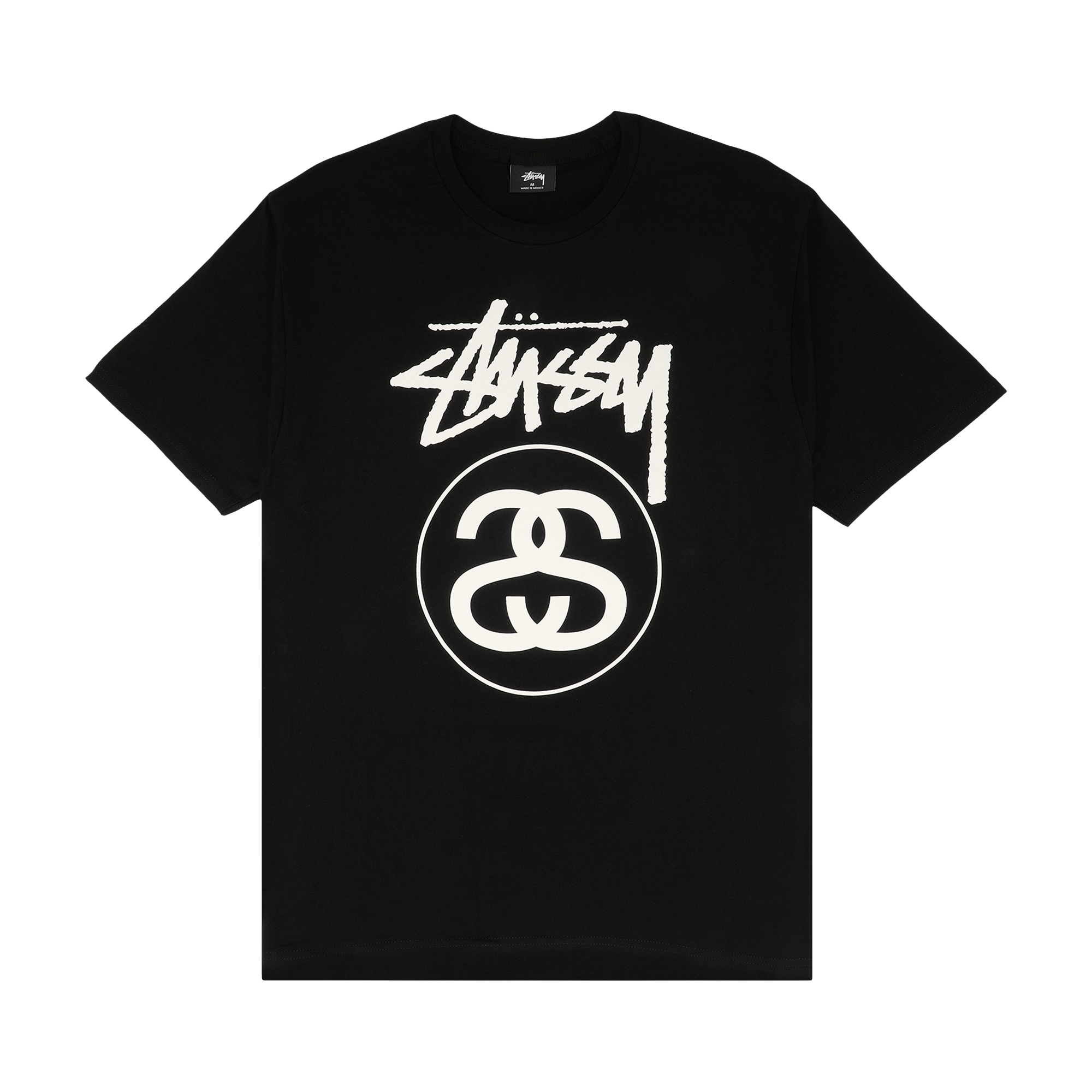StüSsy Stock Dog Tee - Black | Editorialist