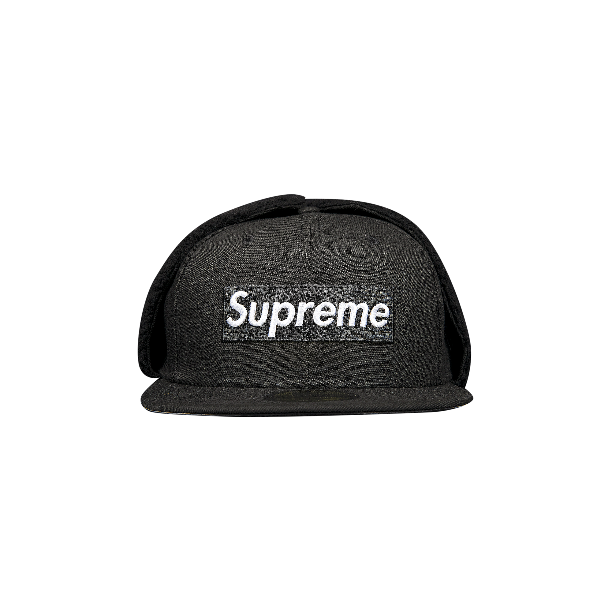 Supreme X New Era Box Logo Mesh Back - Black | Editorialist